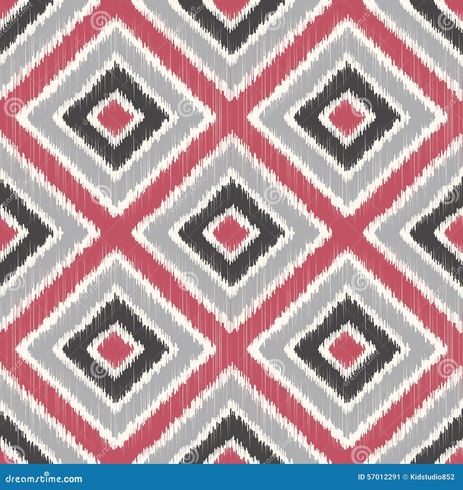 Seamless Geometric Rhombus Pattern Stock Vector - Illustration of ...