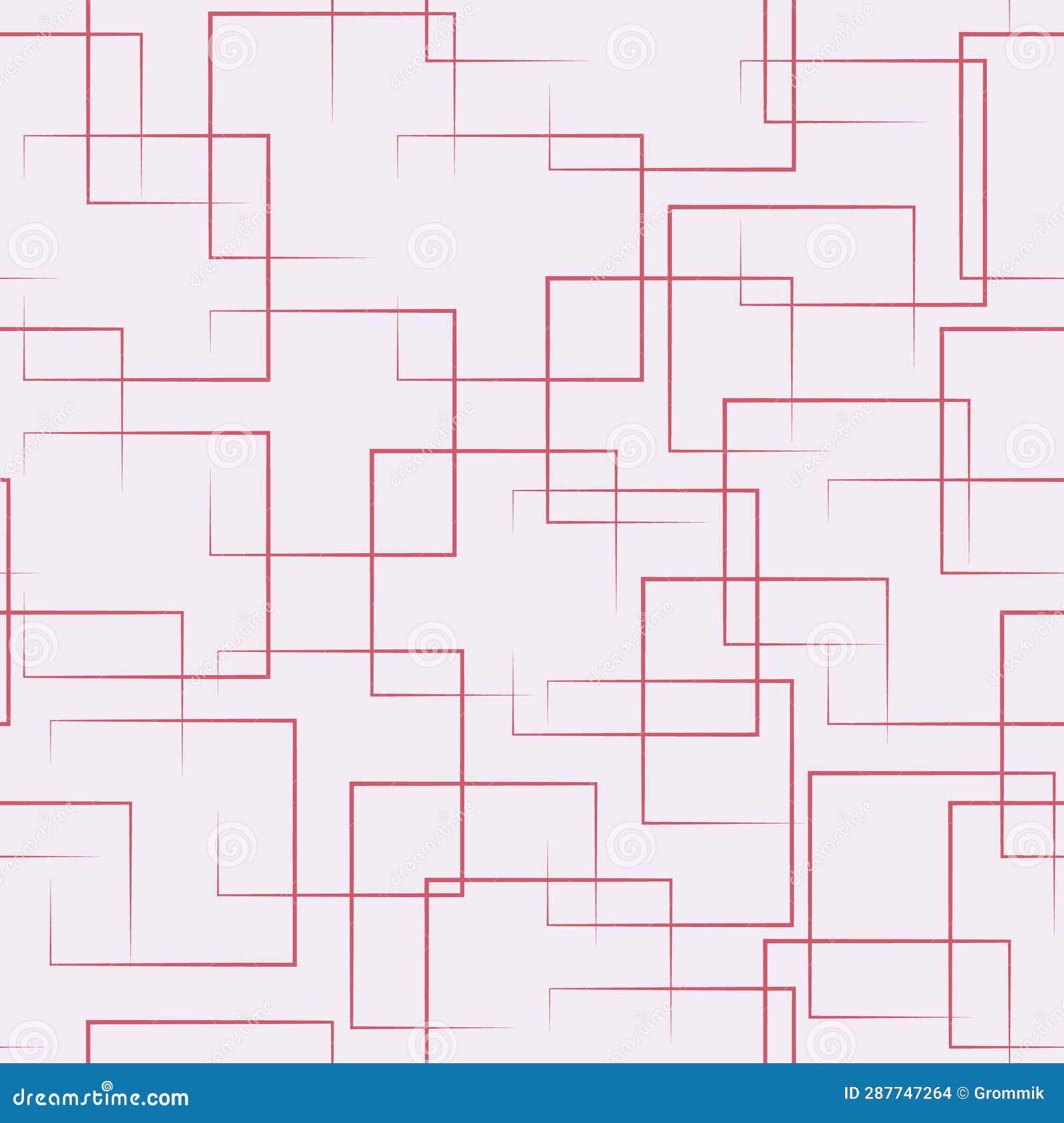 Seamless Geometric Square Pattern. Design for Textures, Textiles ...