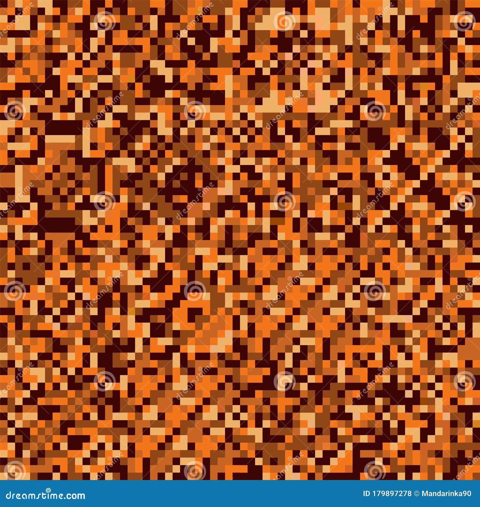 Seamless Geometric Squares, Pixel Texture Stock Vector - Illustration ...