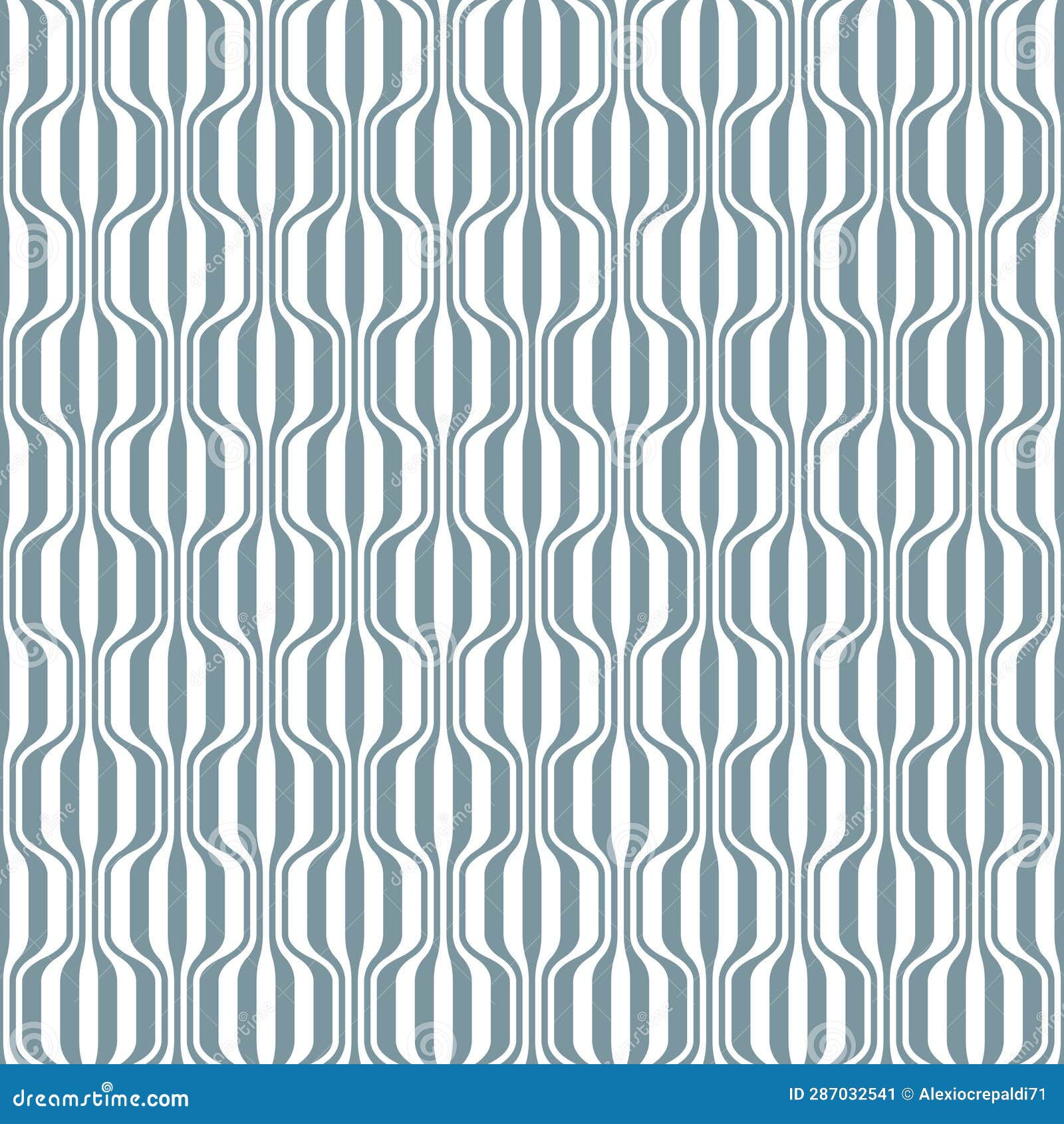 Seamless Geometric Striped Pattern. Monochrome Linear Waves. Zigzag ...