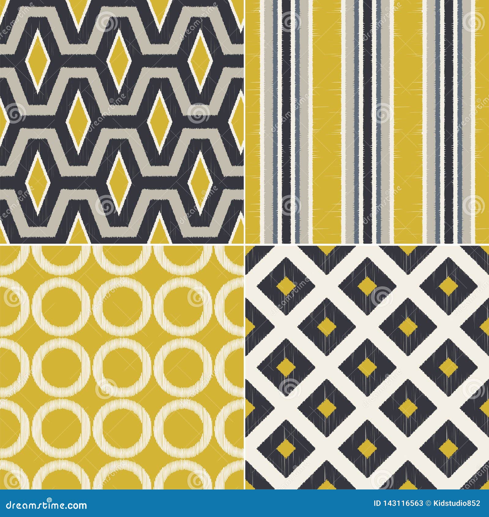 Seamless Geometric Textile Background Pattern for Home Interior Design ...