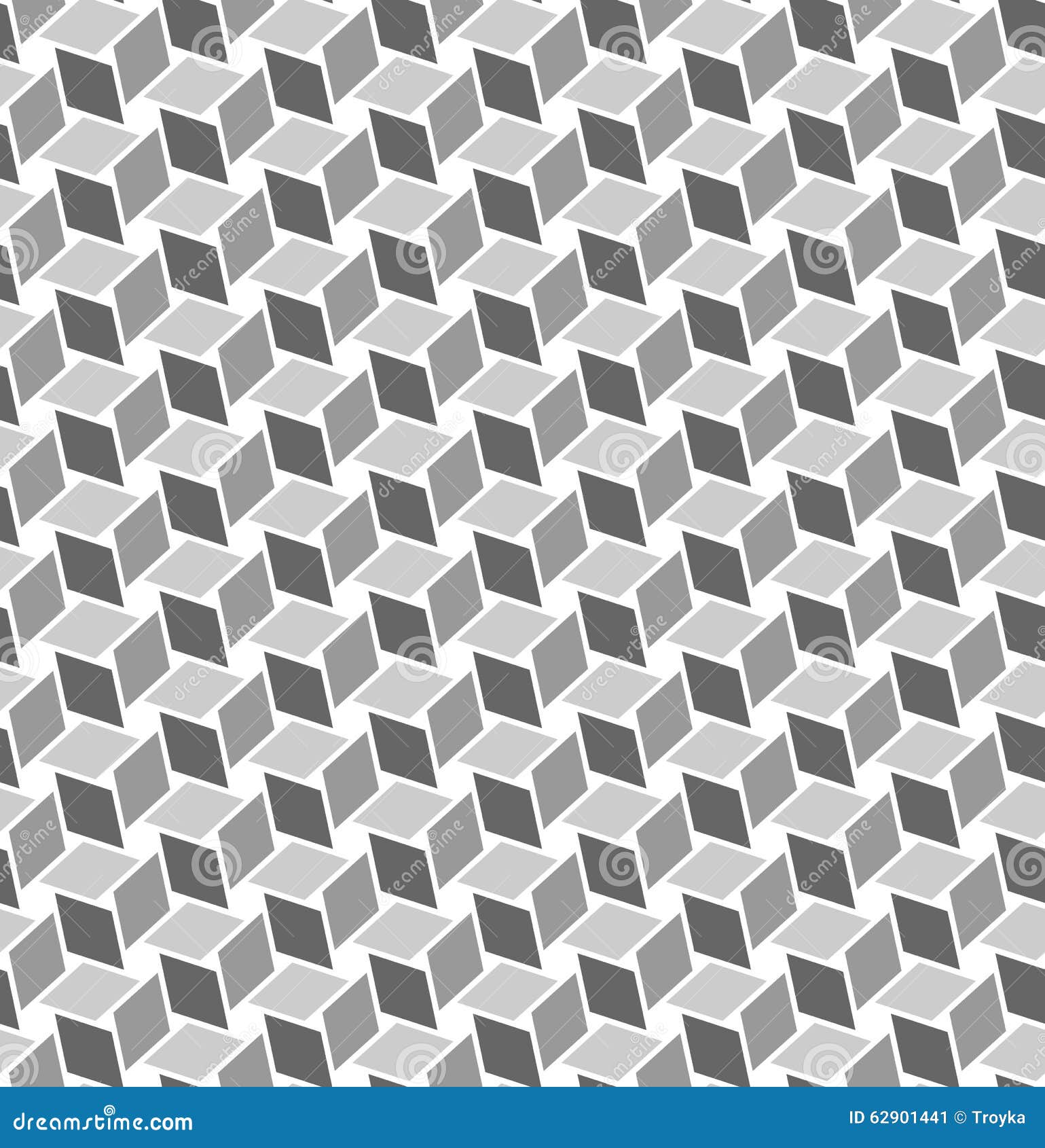 Seamless Geometric Texture. 3D Effect. Stock Vector - Illustration of ...