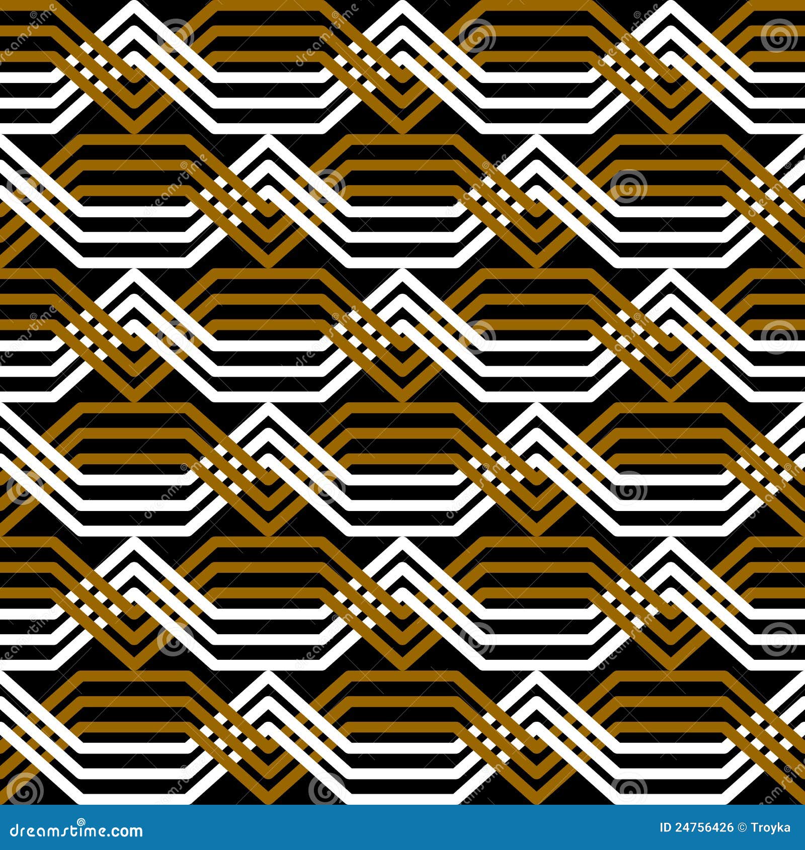 Seamless Geometric Texture. Interlacing Pattern Stock Vector ...