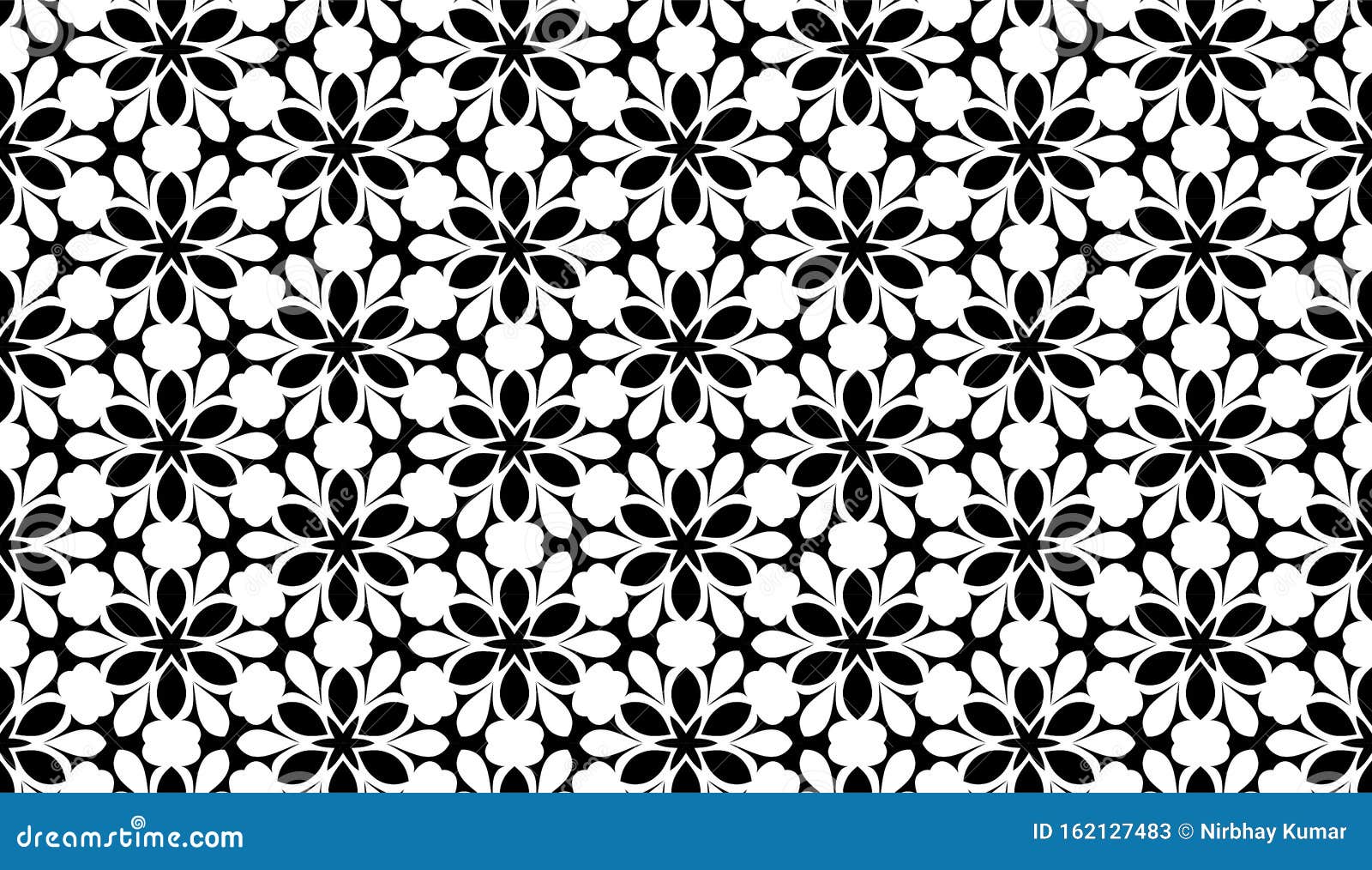 Seamless Vector Background, Simple Black and White Stripes Vector ...