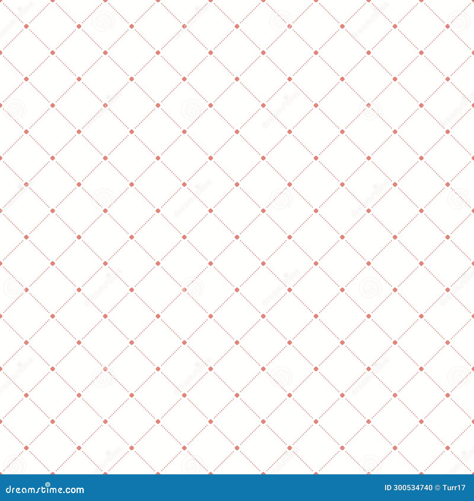 Seamless Geometric Vector Pattern with Dotted Rhombuses Stock ...