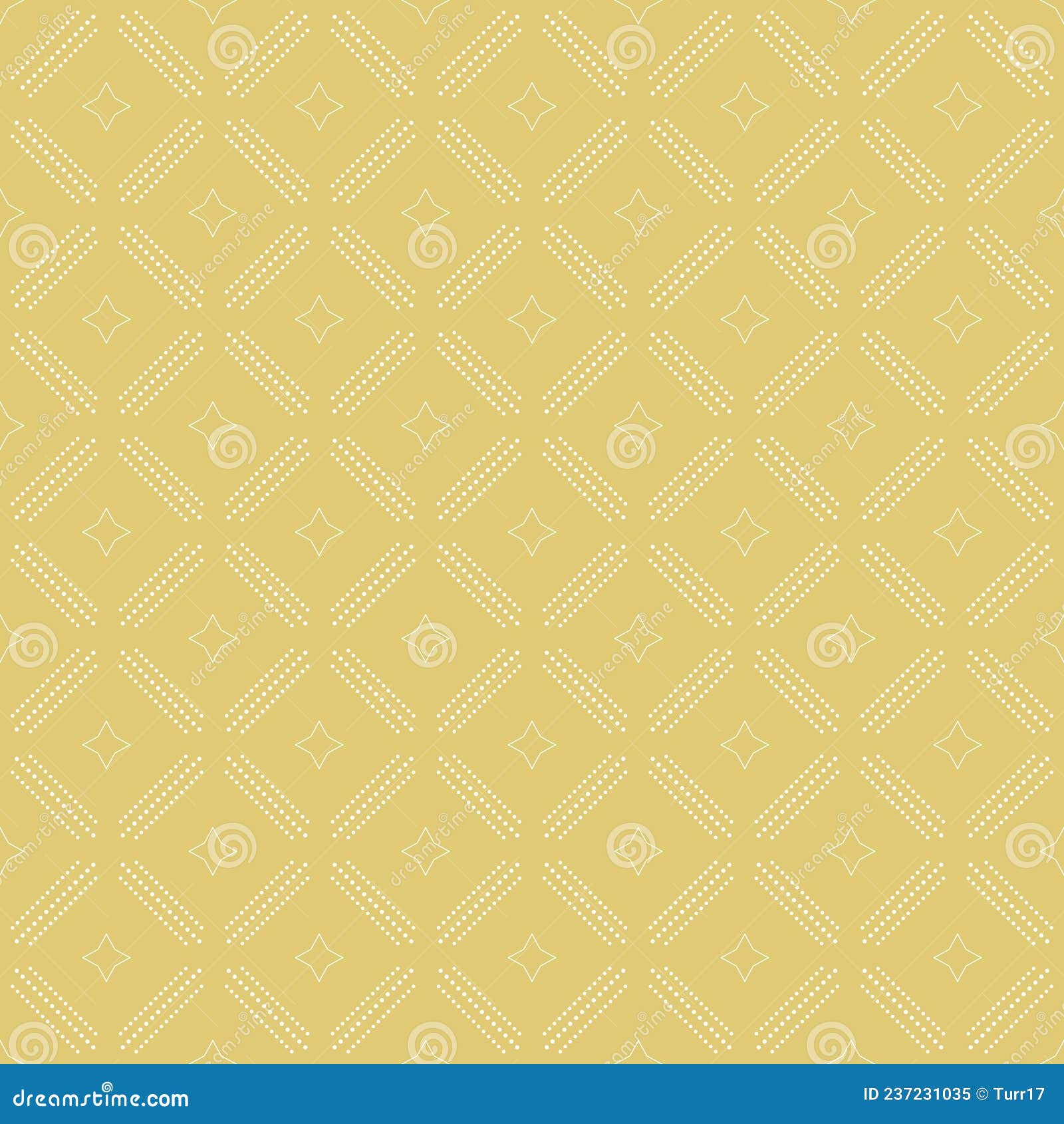 Seamless Geometric Vector Pattern with Dotted Rhombuses Stock ...