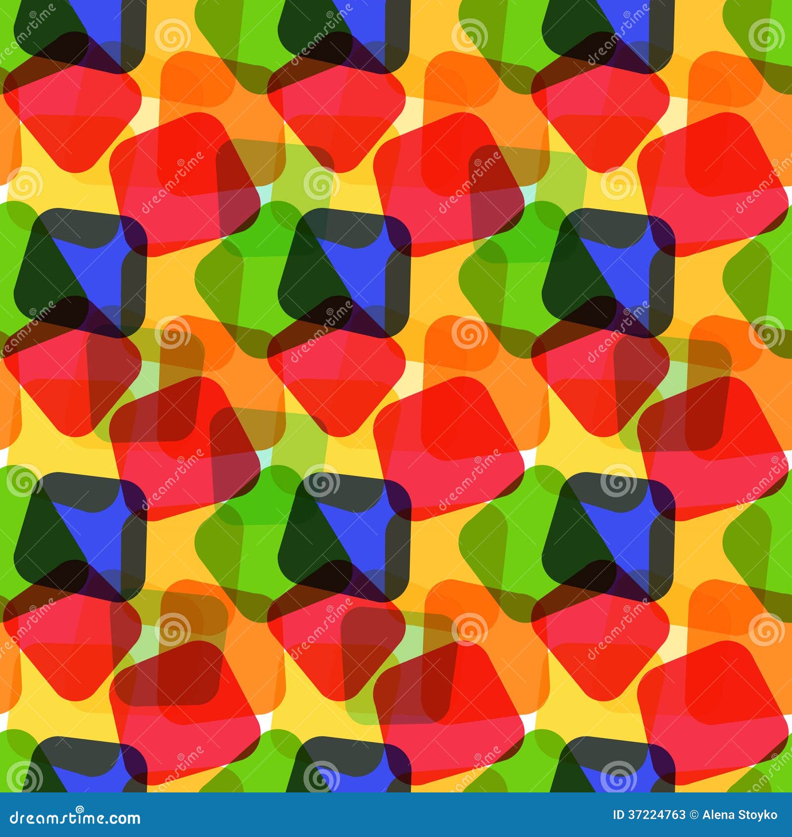 Seamless Geometric Wallpaper Stock Vector - Illustration of cyan ...