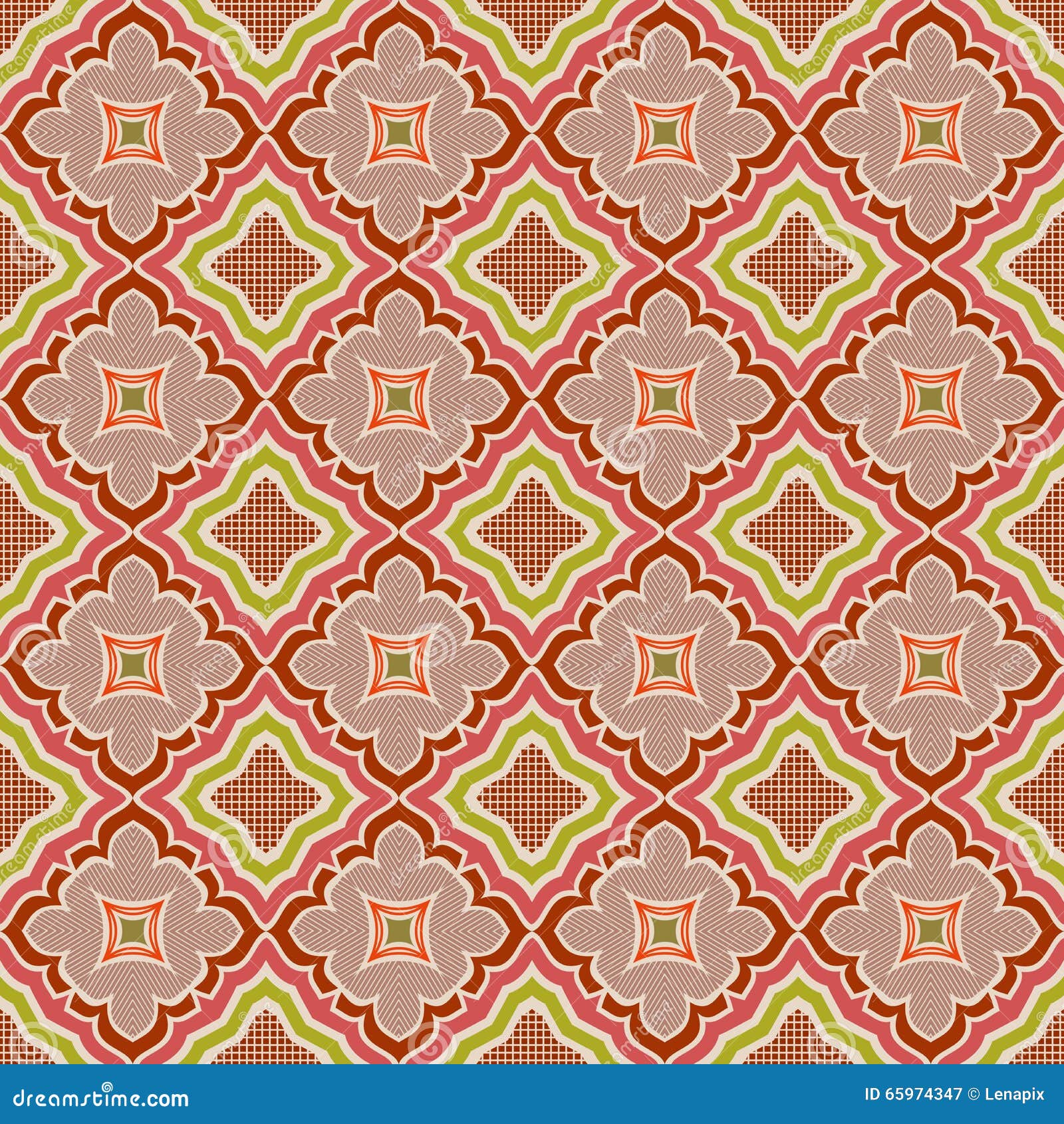 Seamless Geometric Wallpaper. Stock Vector - Illustration of geometry ...