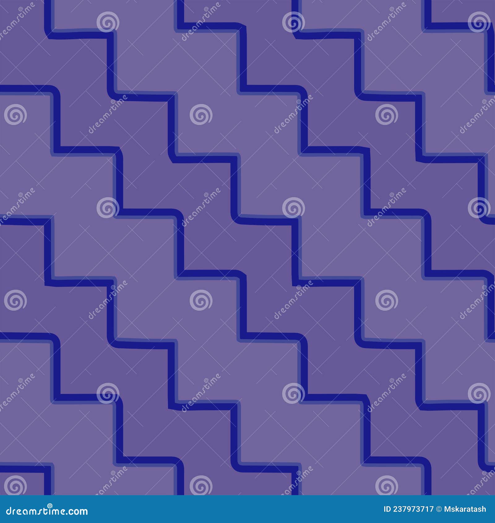 Seamless Geometric Zigzag Mold Texture Pattern Vector for Decoration. Monochrome Design for ...