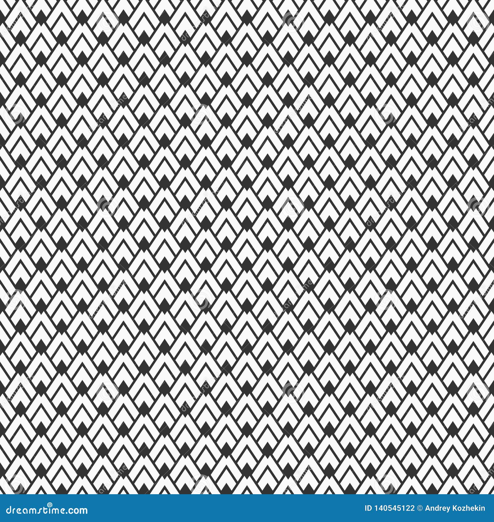 Seamless Geometry Pattern. Arrowhead Pattern Stock Vector ...
