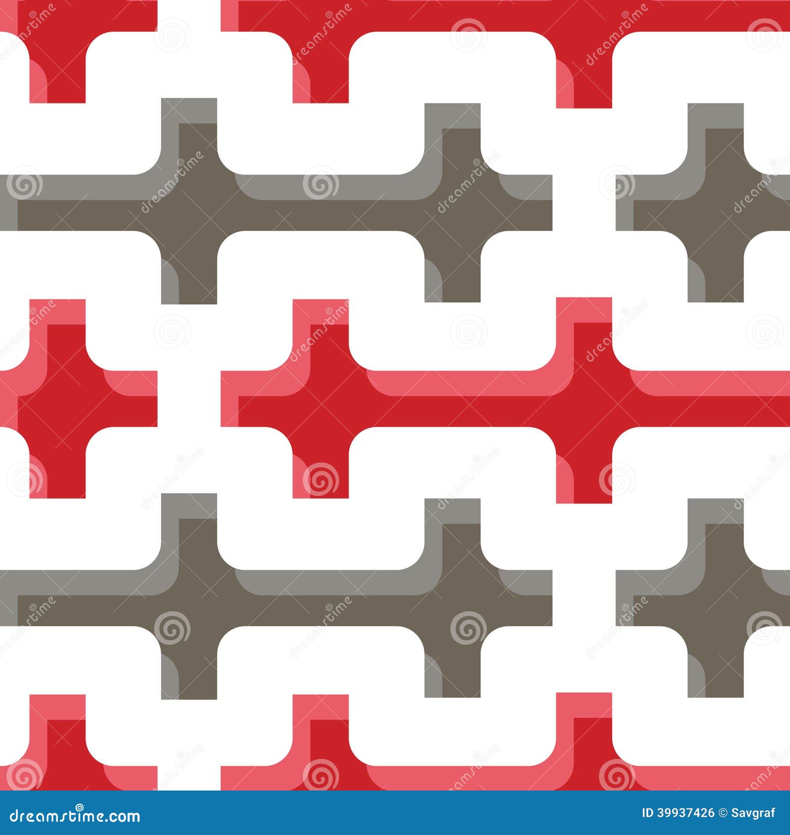 Seamless Geometry Science Pattern. Vector Illustration | CartoonDealer ...