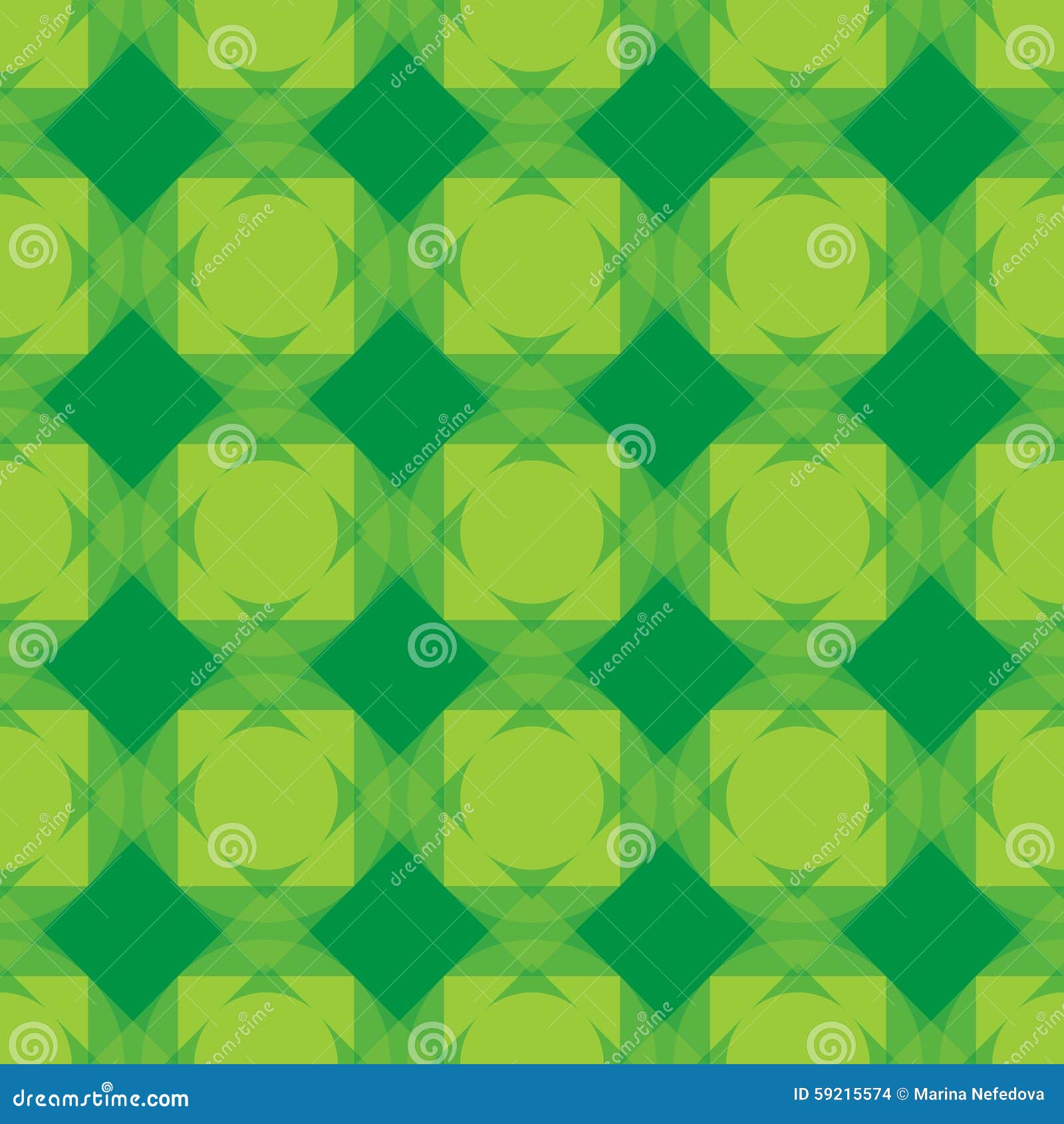 Seamless Geometry Pattern. in Green Colors Stock Illustration ...