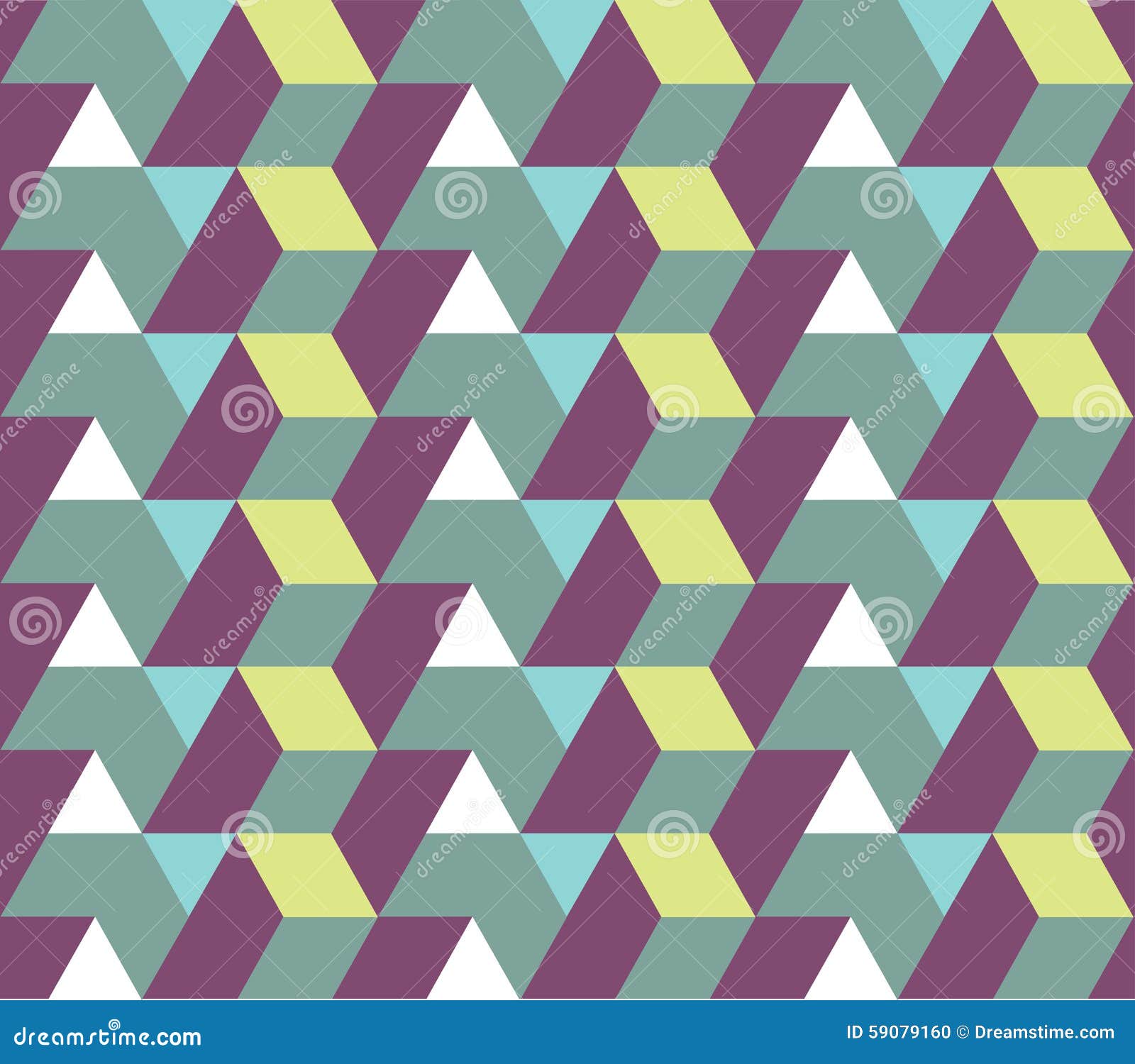 Seamless Geometry Pattern stock vector. Illustration of frame - 59079160