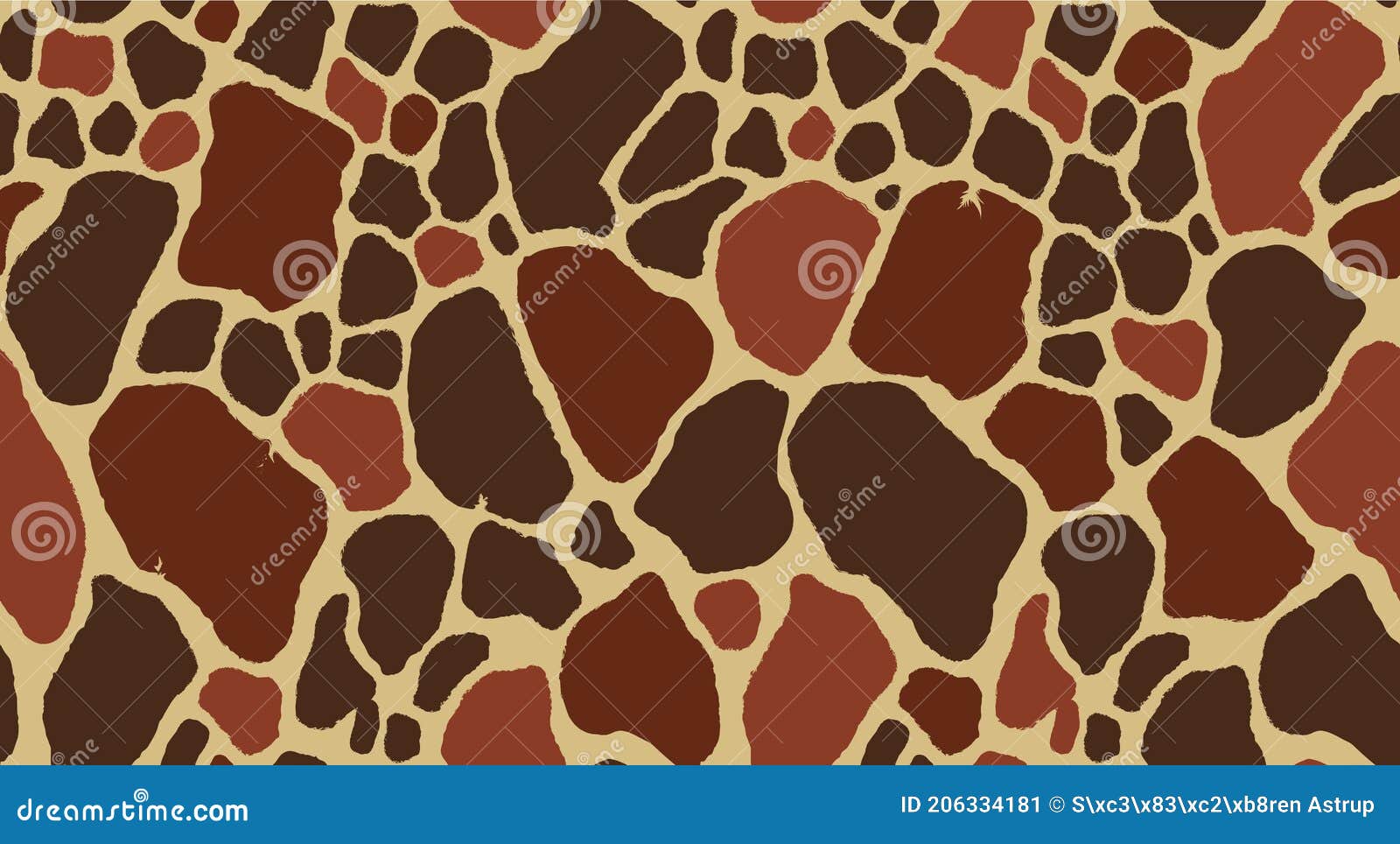 Seamless Giraffe Pattern Stock Image | CartoonDealer.com #31980715