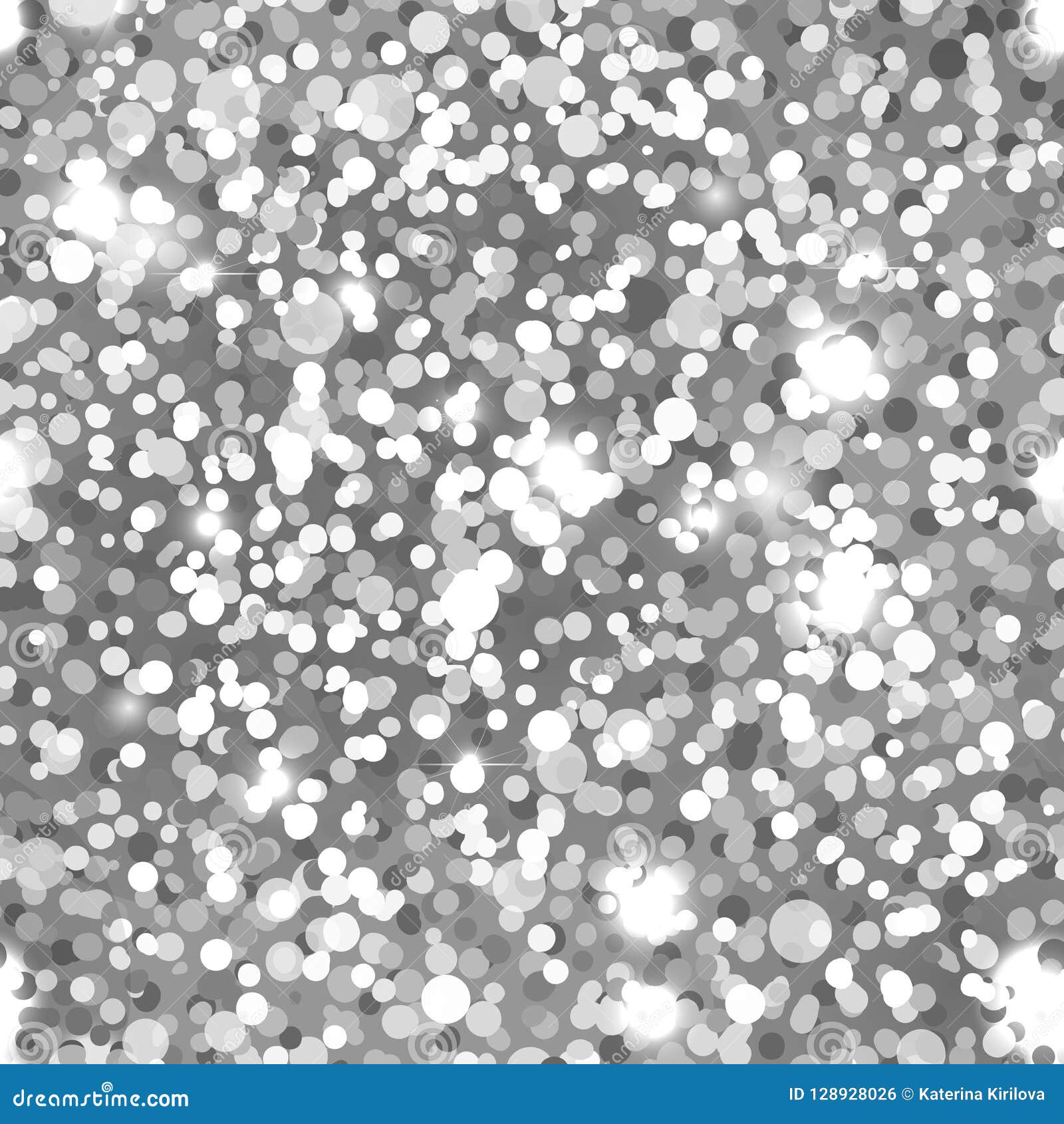 Silver glitter pattern stock vector. Illustration of pattern - 128928026
