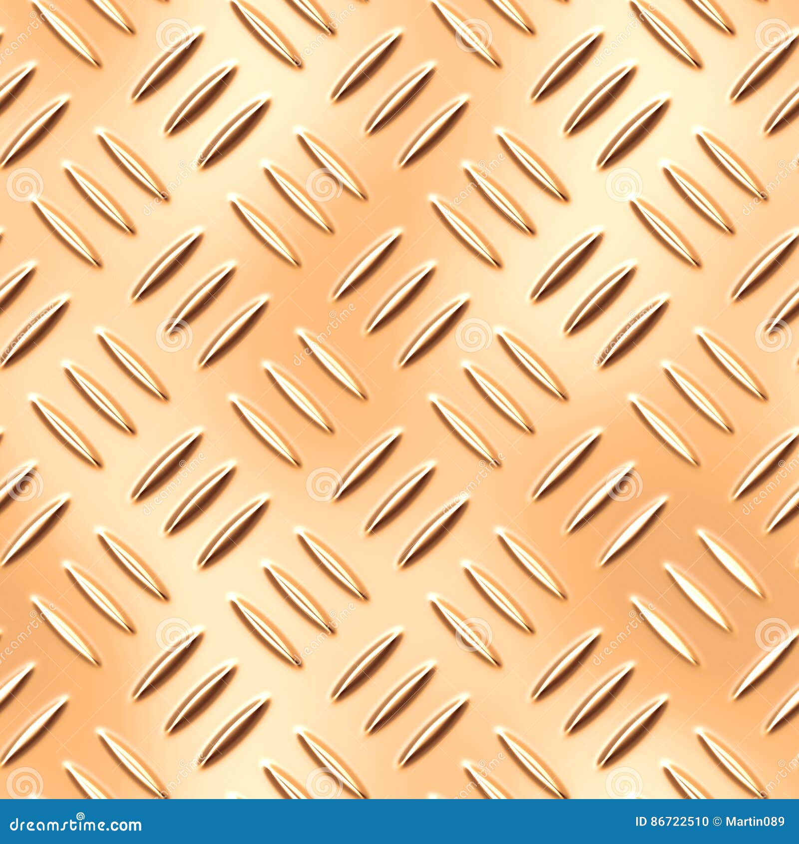 Seamless Gold Diamond Plate Stock Illustration - Illustration of design ...