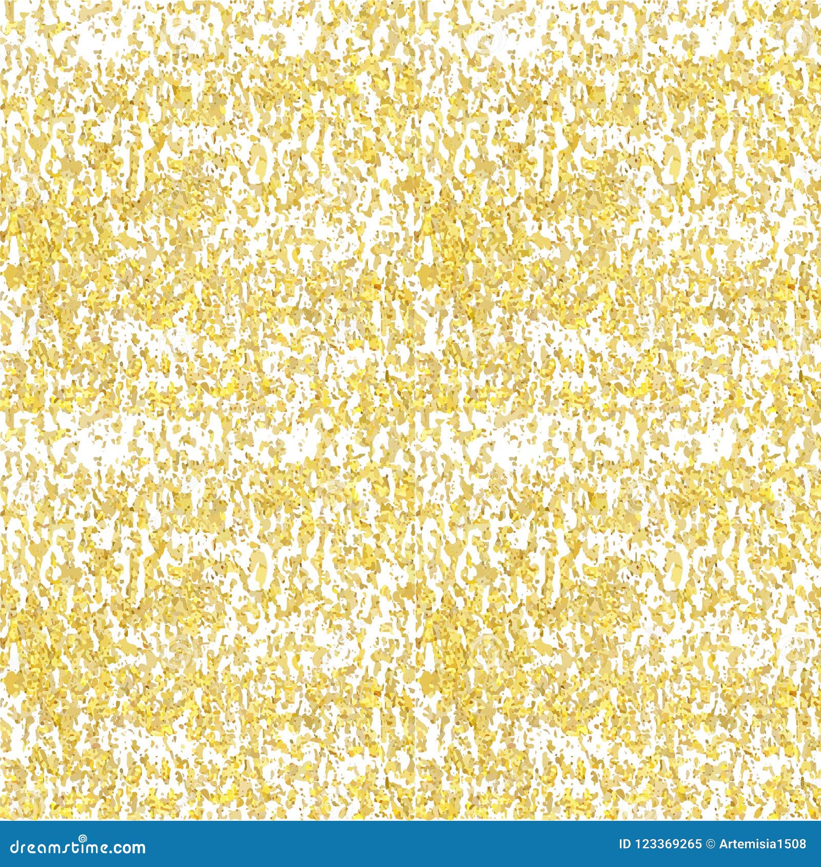 Seamless Gold Handmade Texture. Gold Sparkles Stock Vector ...