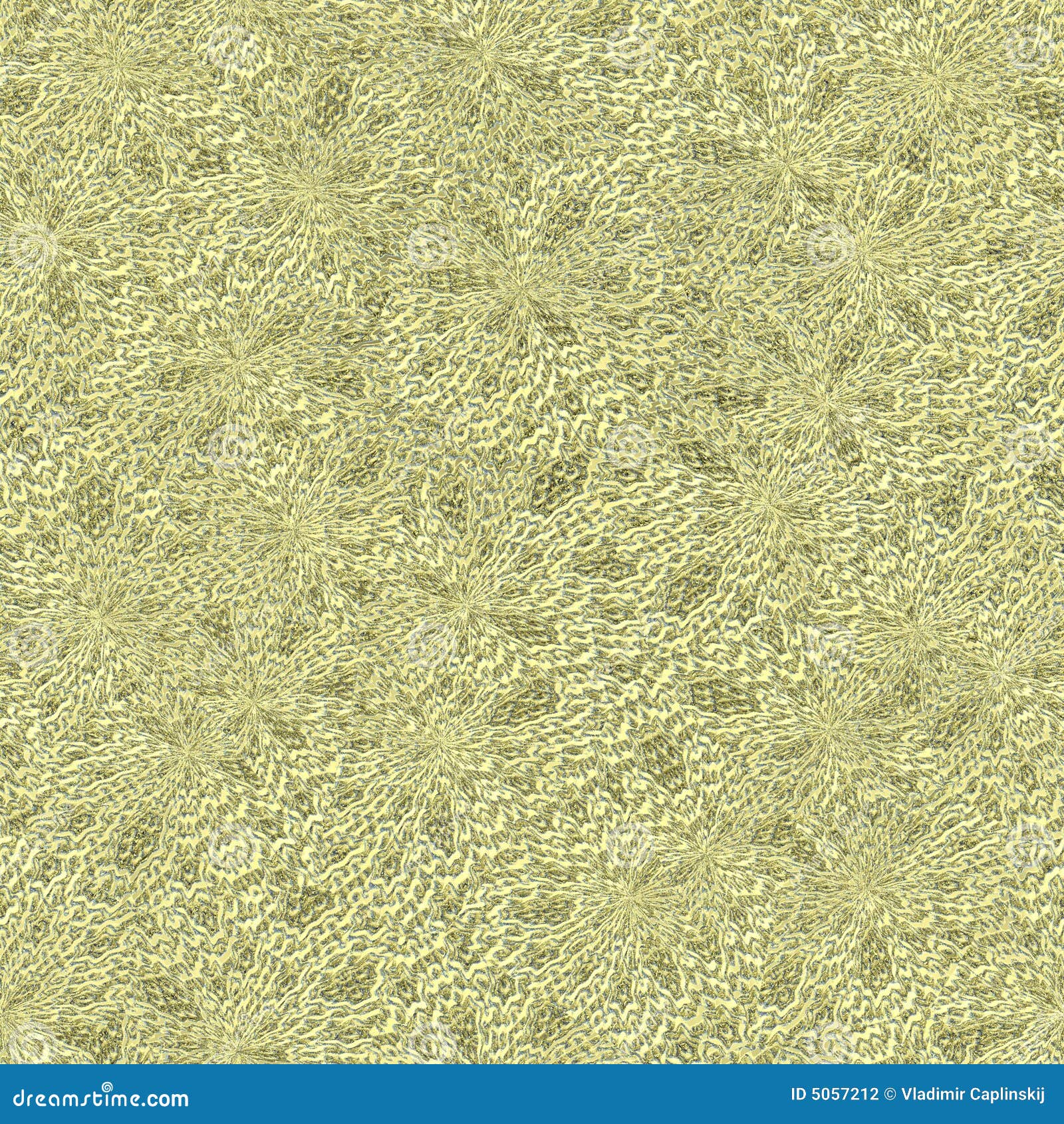 Seamless Gold Glitter Texture Isolated On Golden Background. Sparkle ...