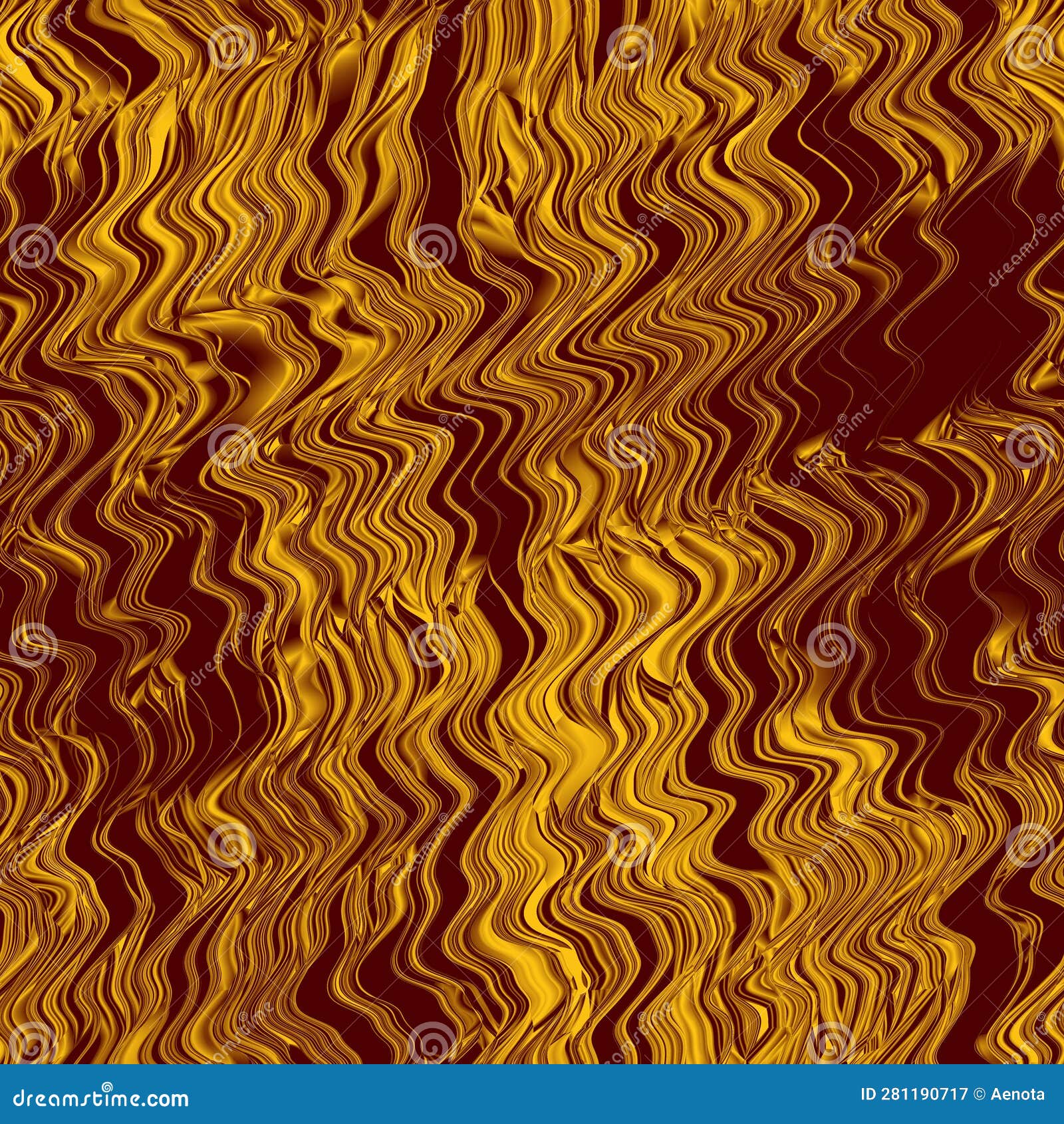 Seamless Gold Metal Pattern Stock Illustration - Illustration of ...