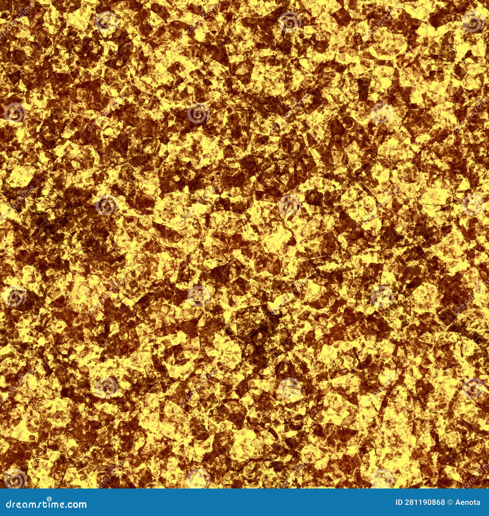 Seamless Gold Metal Pattern Stock Illustration - Illustration of ...