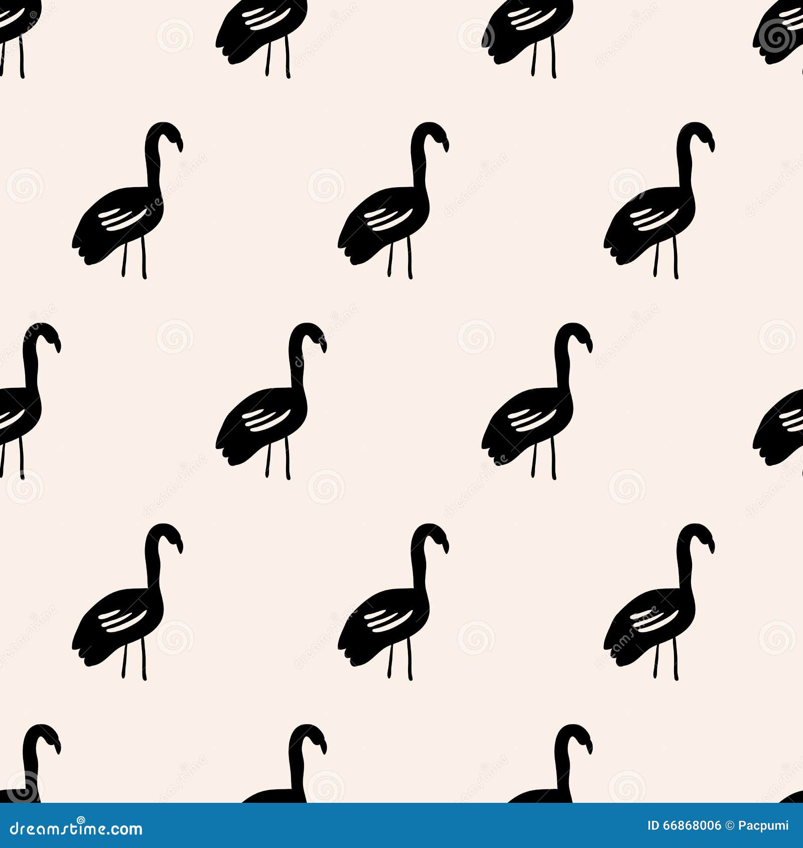 Seamless goose pattern stock illustration. Illustration of wallpaper ...