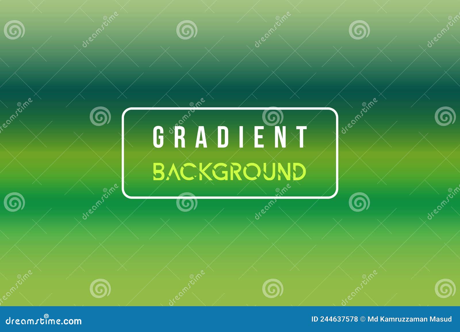 Seamless Gradient Background Vector Design. Green Conceptual Gradient ...