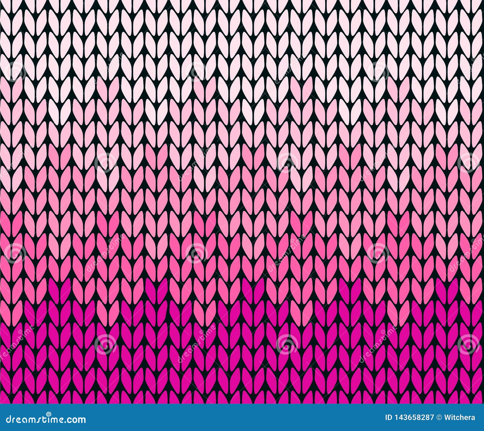 Seamless Gradient Knitting Pattern Stock Vector - Illustration of ...