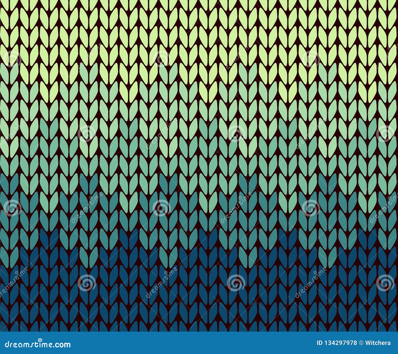 Seamless Gradient Knitting Pattern Stock Vector - Illustration of ...