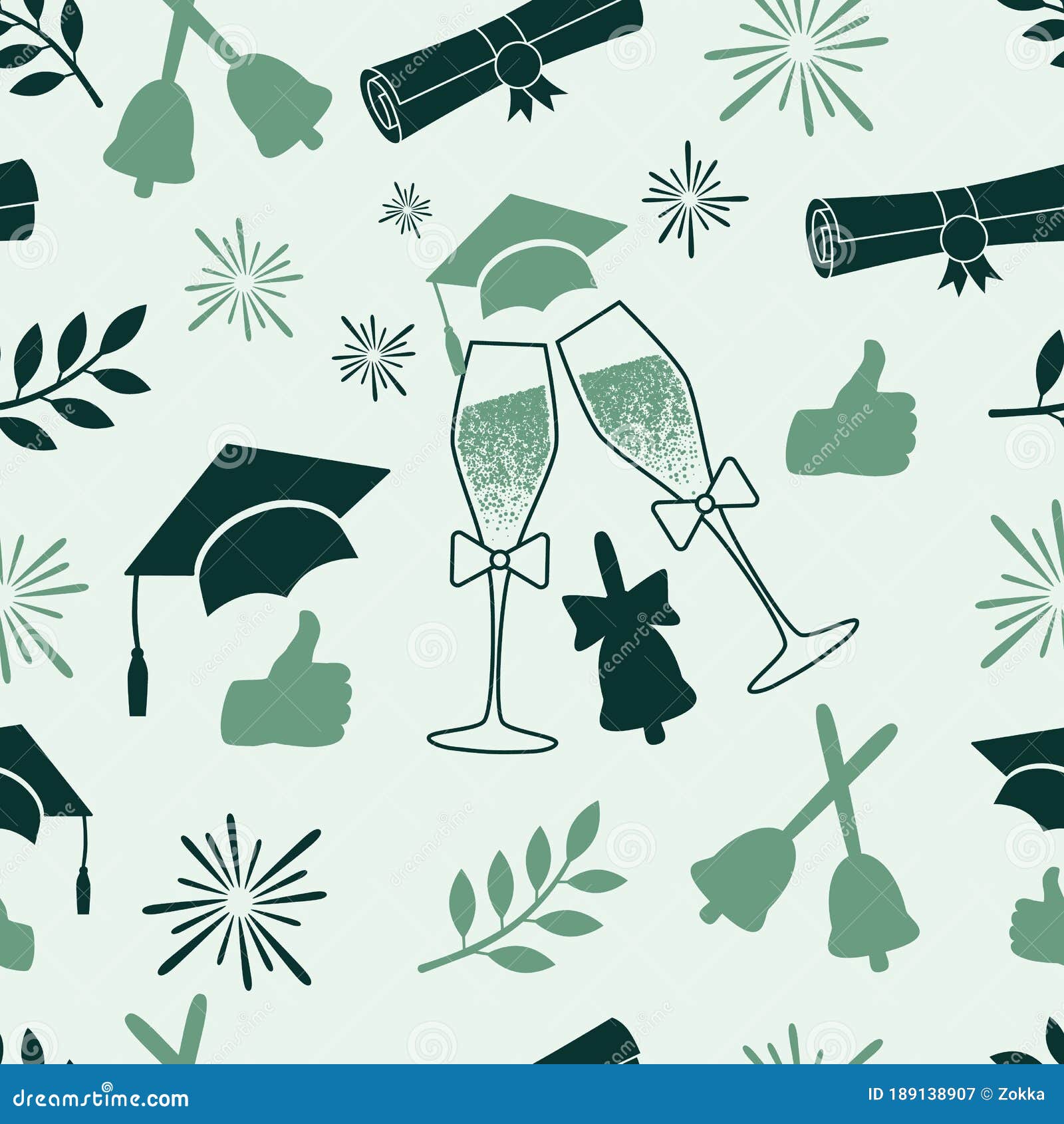 Seamless Graduation Pattern. Class Of Background. Vector Illustration ...