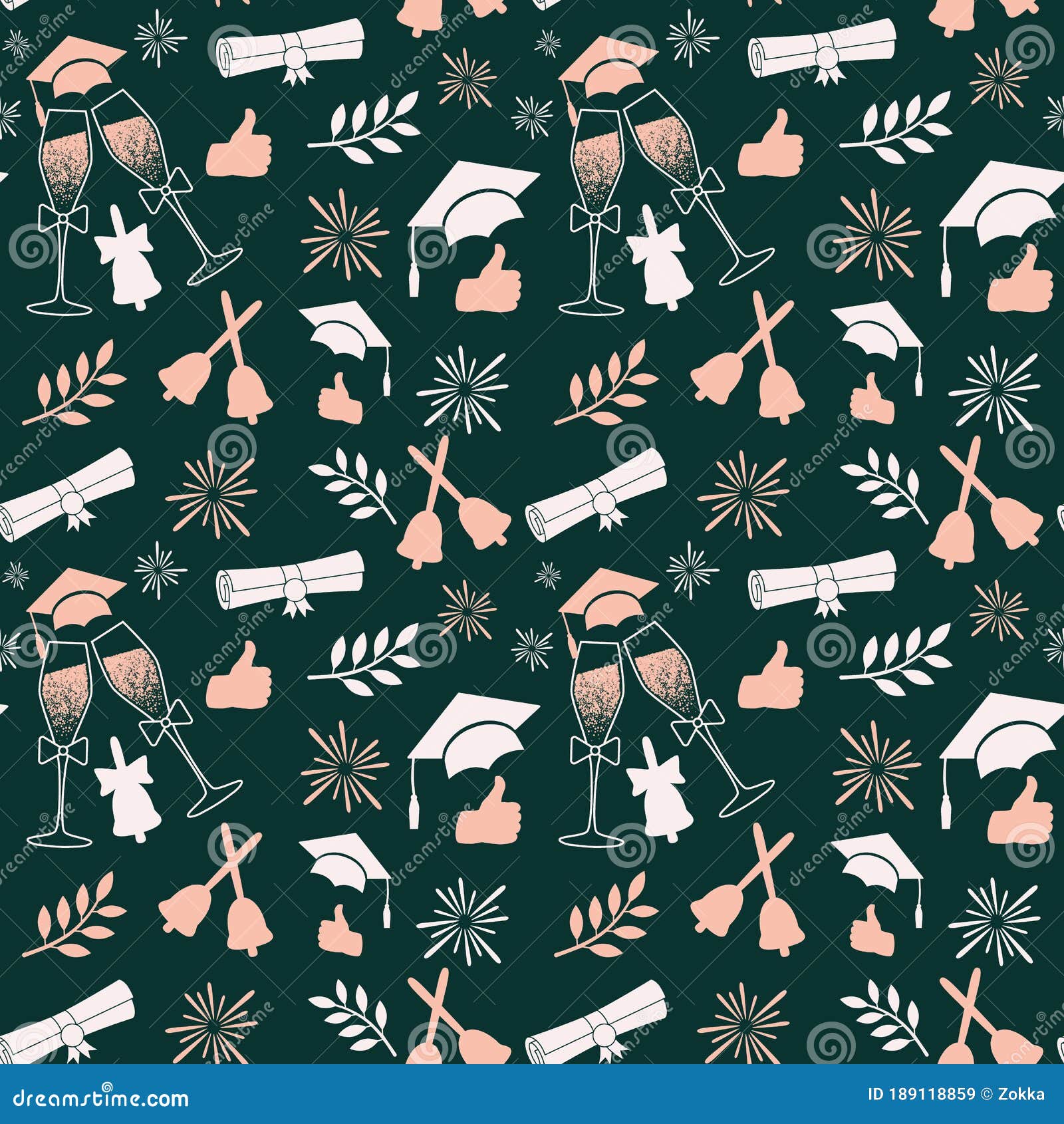 Seamless Graduation Pattern. Class Of Background. Vector Illustration ...