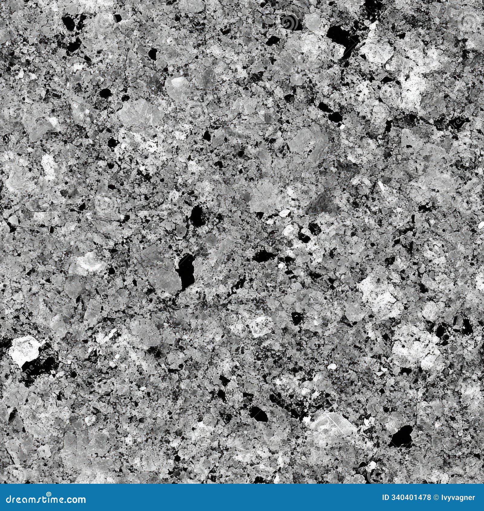Seamless Granite Texture with Speckled Grey and Black Patterns Stock ...