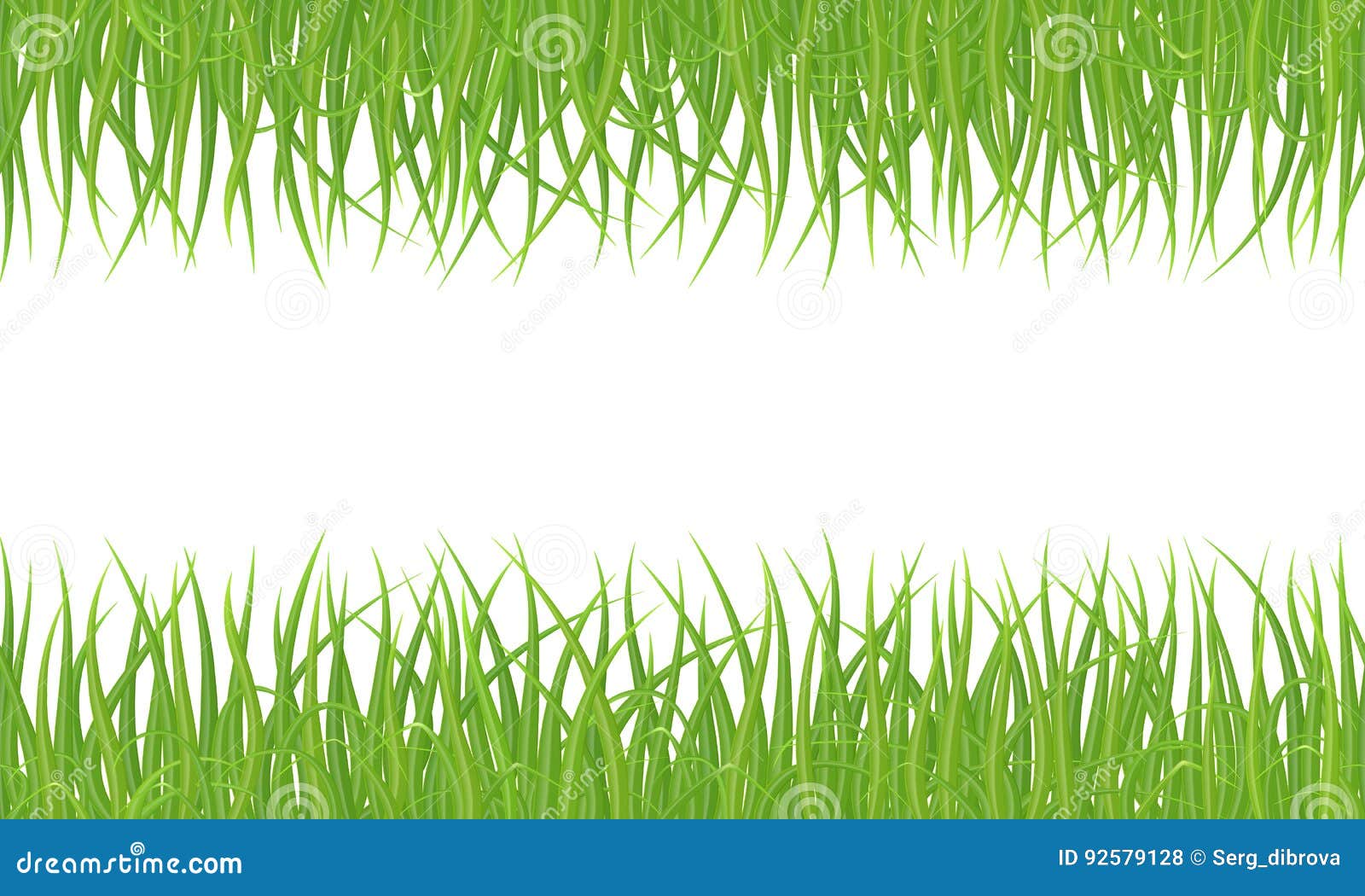 Seamless grass pattern stock vector. Illustration of backdrop - 92579128