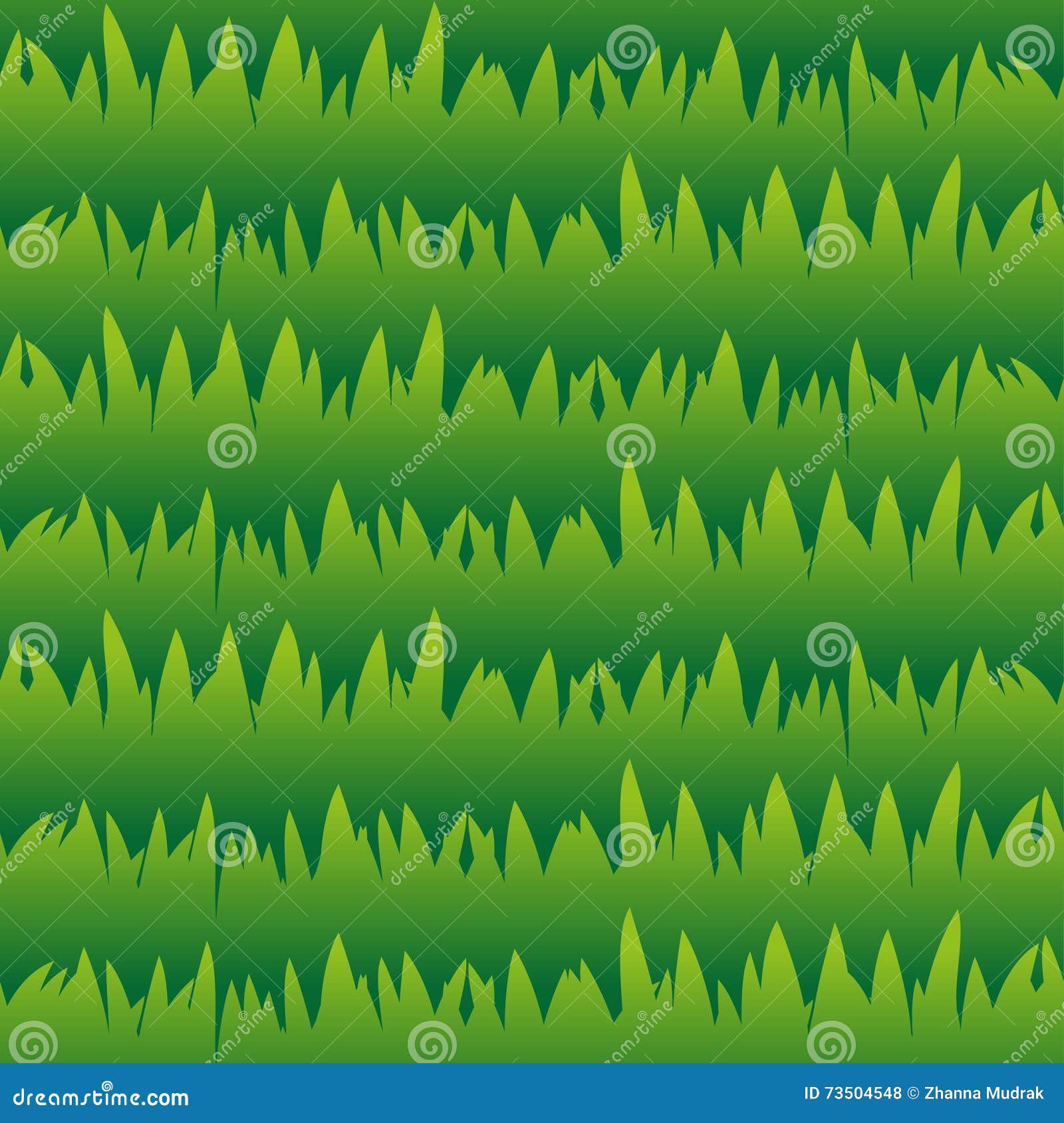 Seamless Grass Pattern, Lawn Nature Illustration for Wallpaper Stock ...