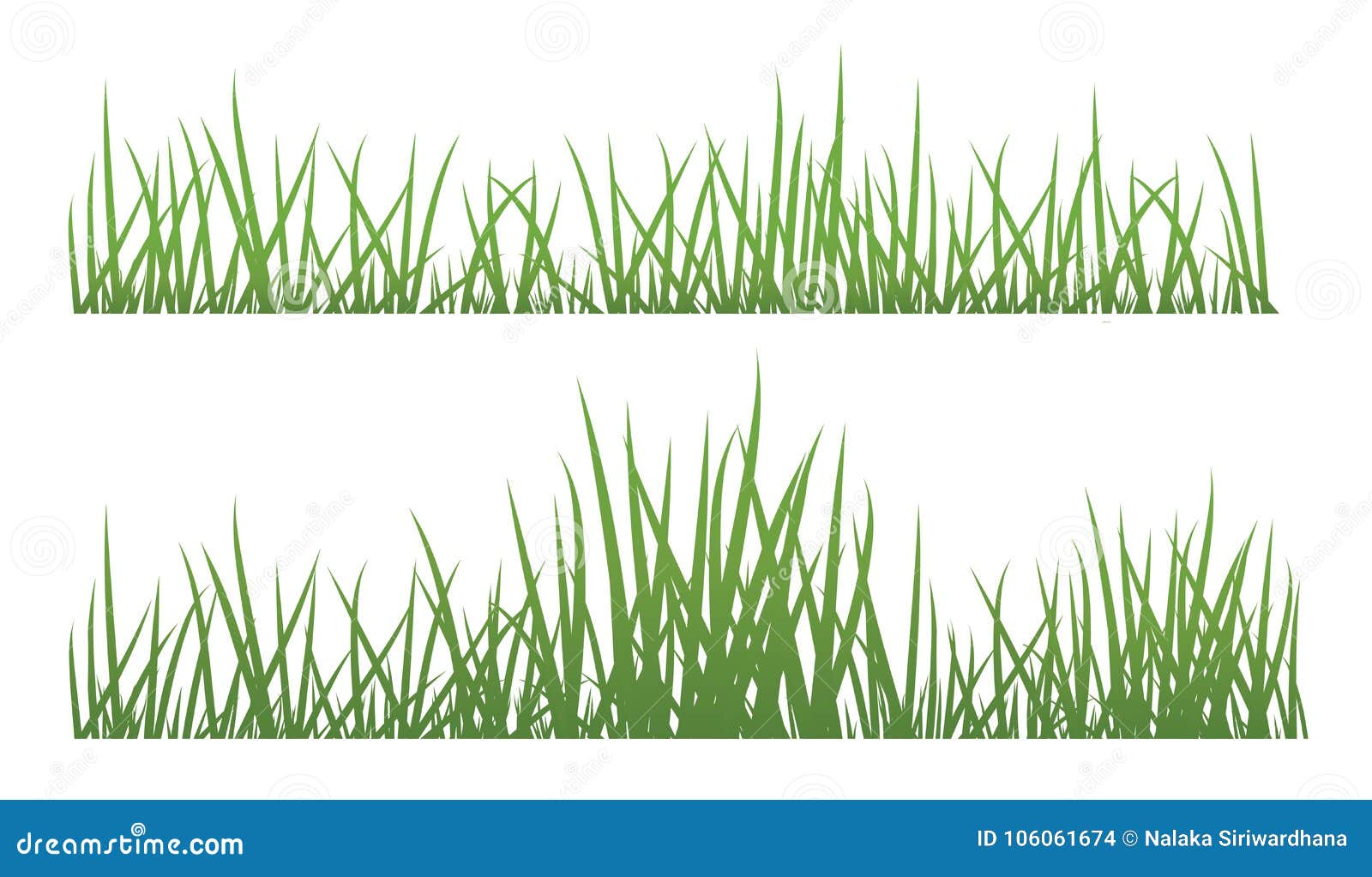 Seamless Grass patterns. stock vector. Illustration of freshness ...