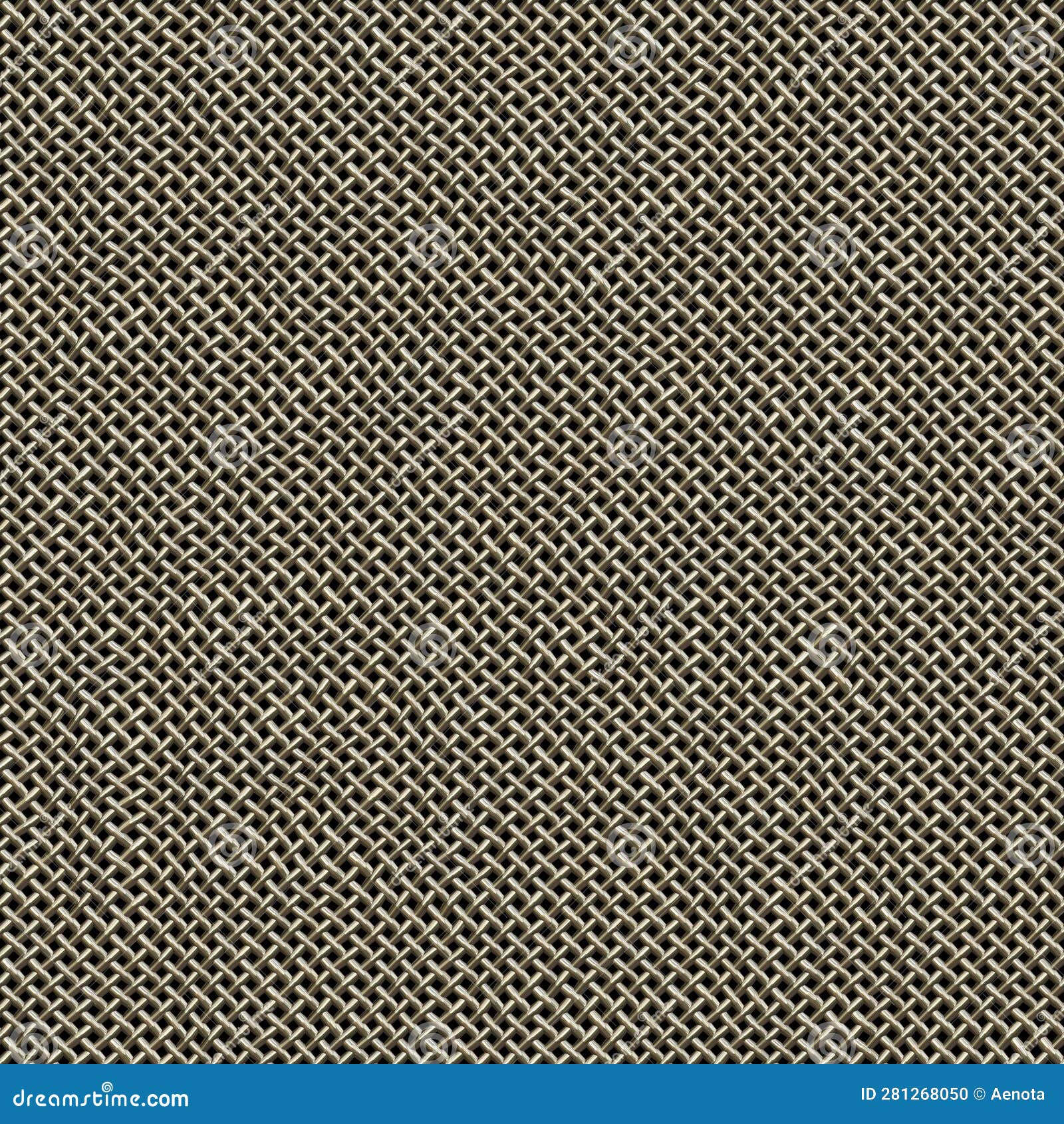 Seamless Grating Metal Netting Stock Illustration - Illustration of ...