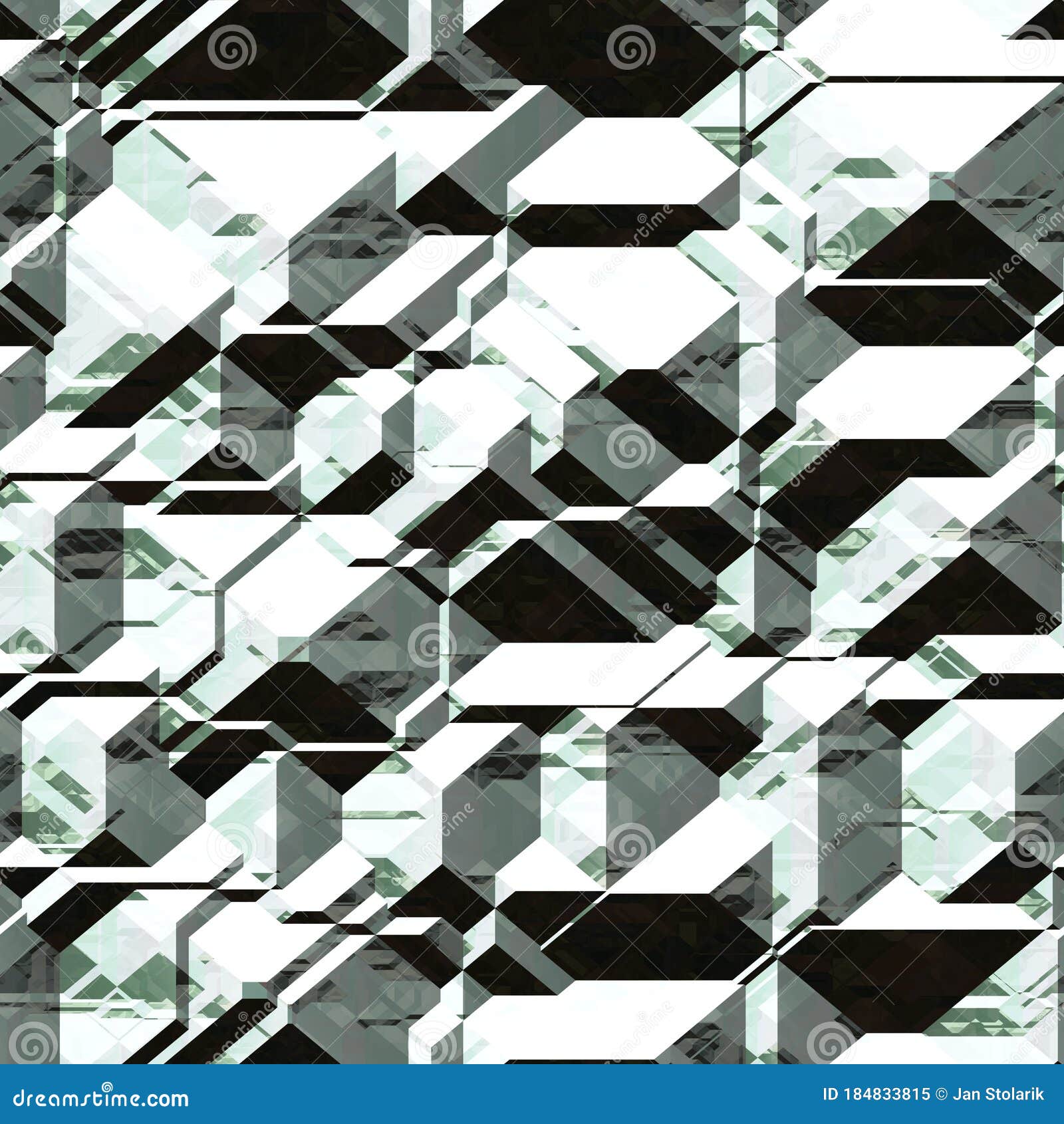 Seamless Gray Granite Stone Blocks Texture Stock Illustration ...