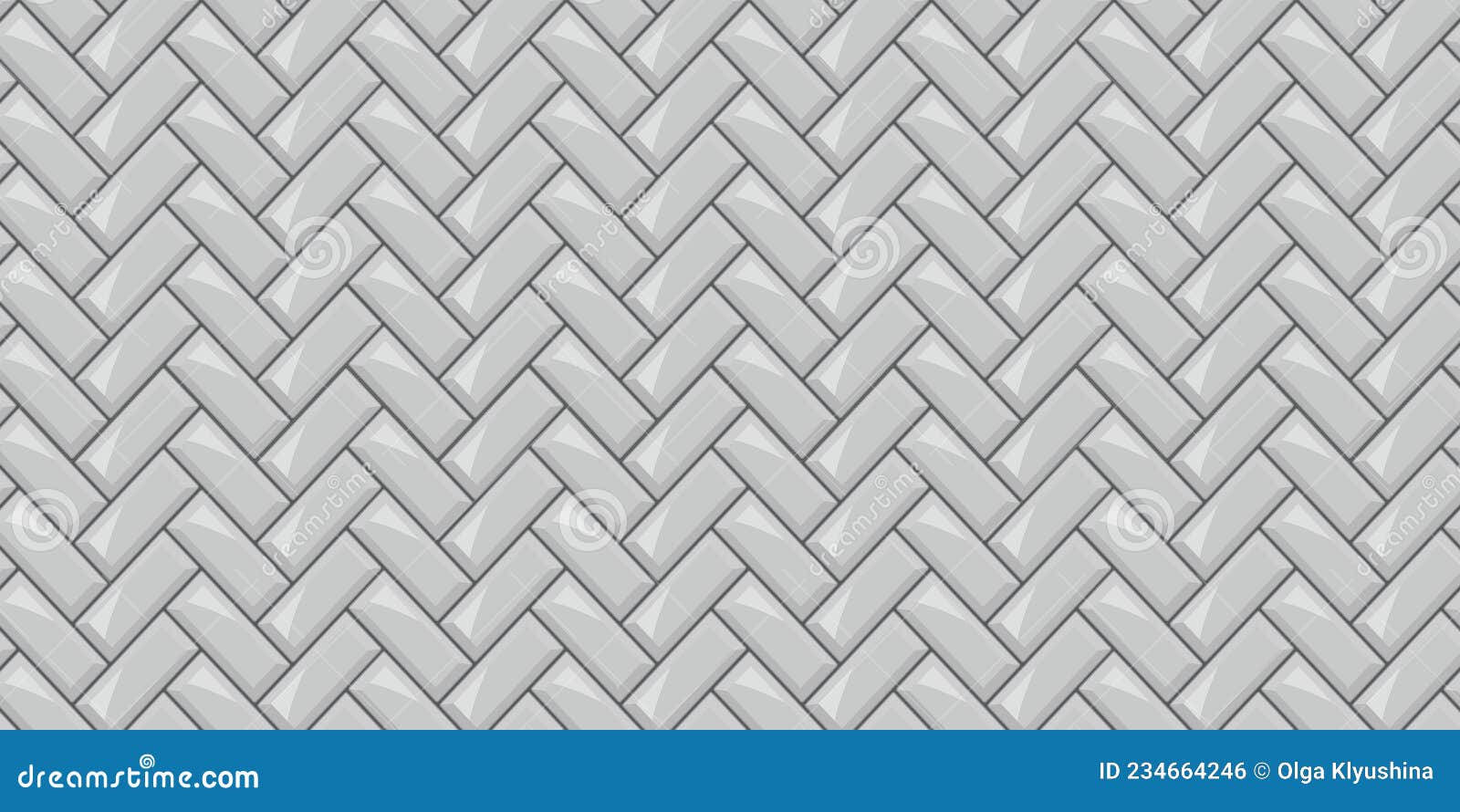 Seamless Gray Metro Pattern. Brick Wall Stock Vector - Illustration of ...
