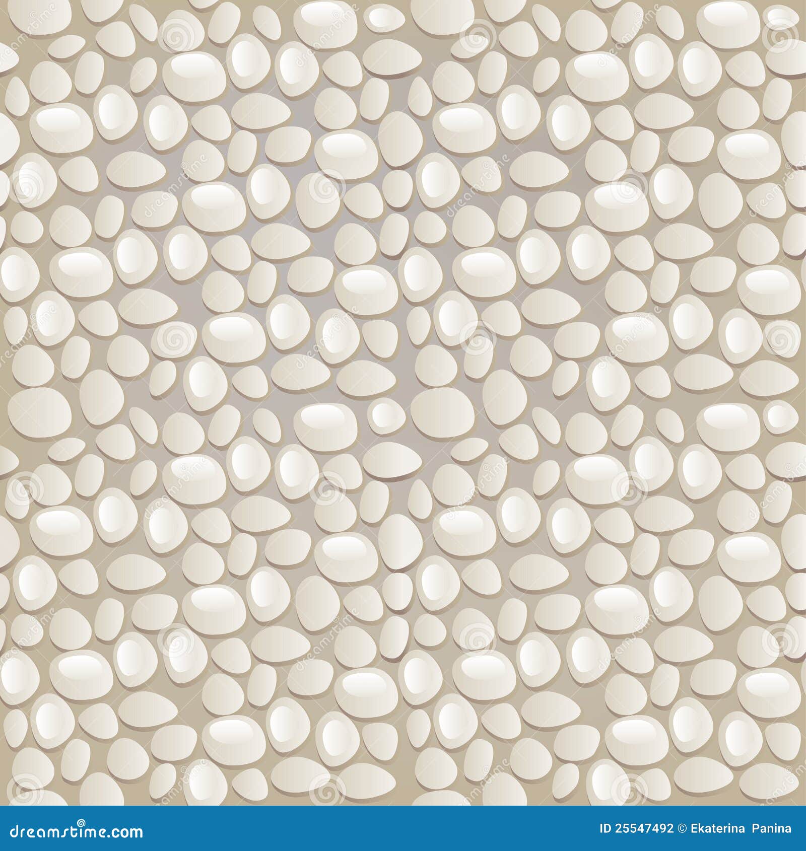 Seamless Gray Pebble Pattern Stock Vector - Illustration of granite ...