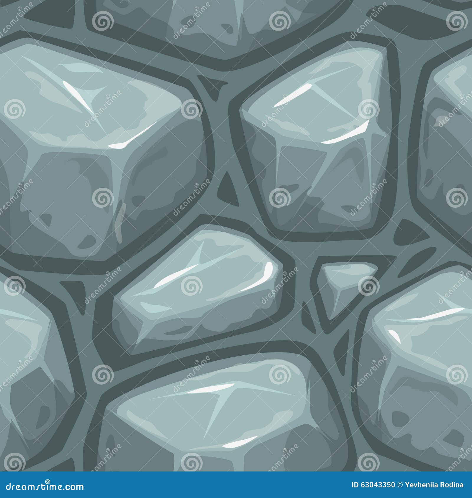 Cartoon Stone Texture Seamless