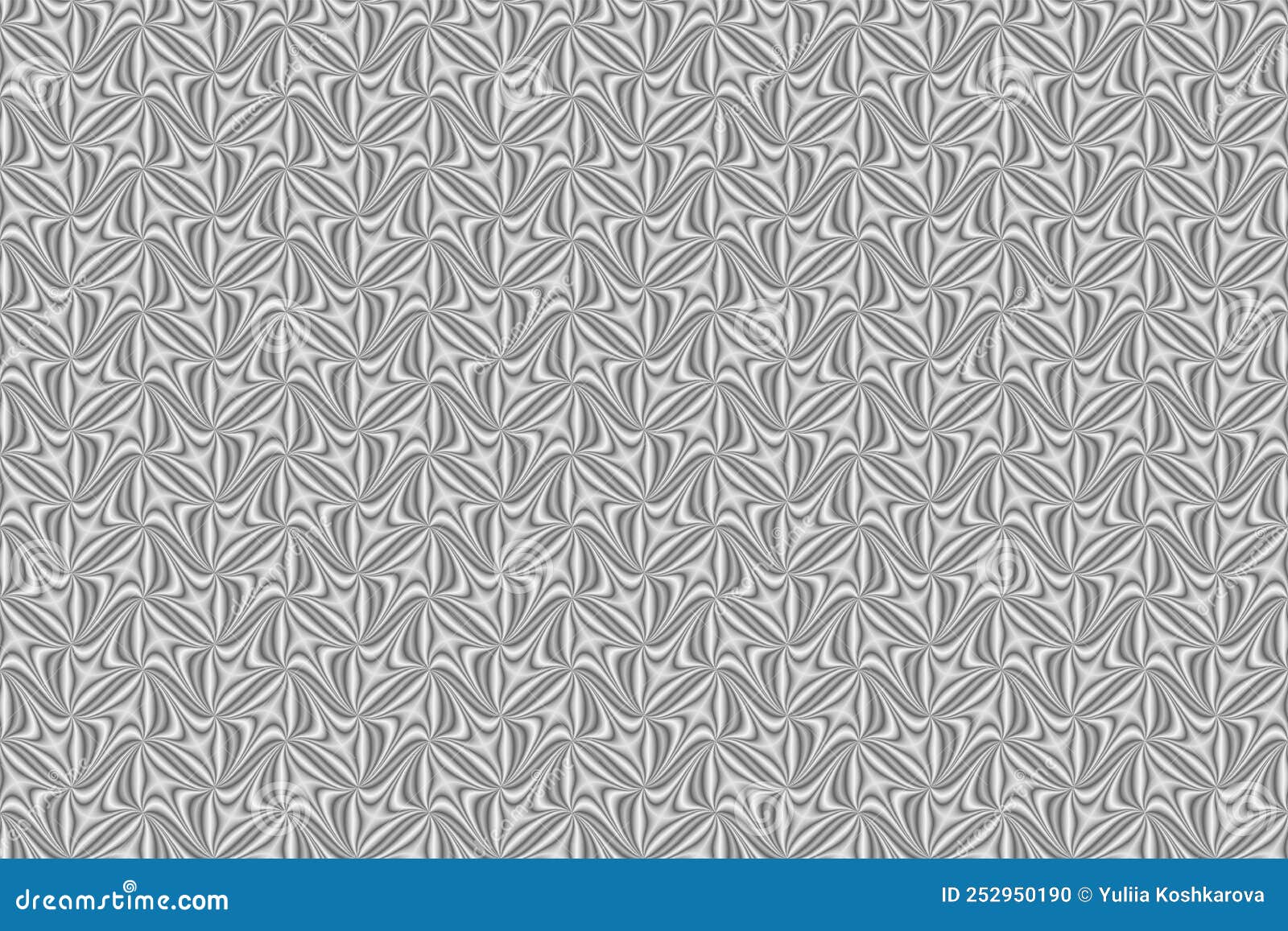 Seamless Gray Symmetrical Abstract Pattern on White Background, Texture ...