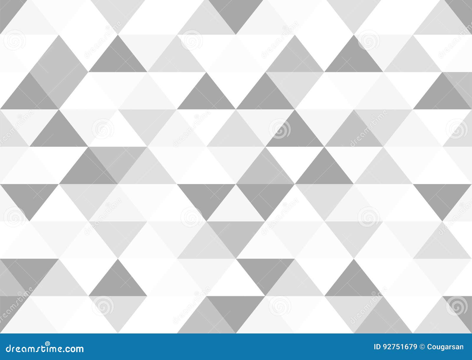 Seamless Grayscale Triangle Pattern Textured Background Stock Vector ...