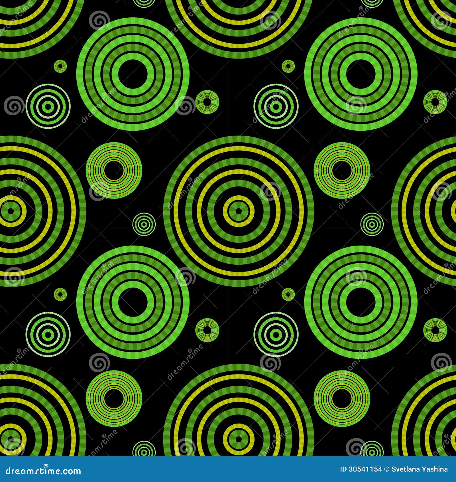 Seamless Green Geometric Pattern Stock Illustration - Illustration of ...