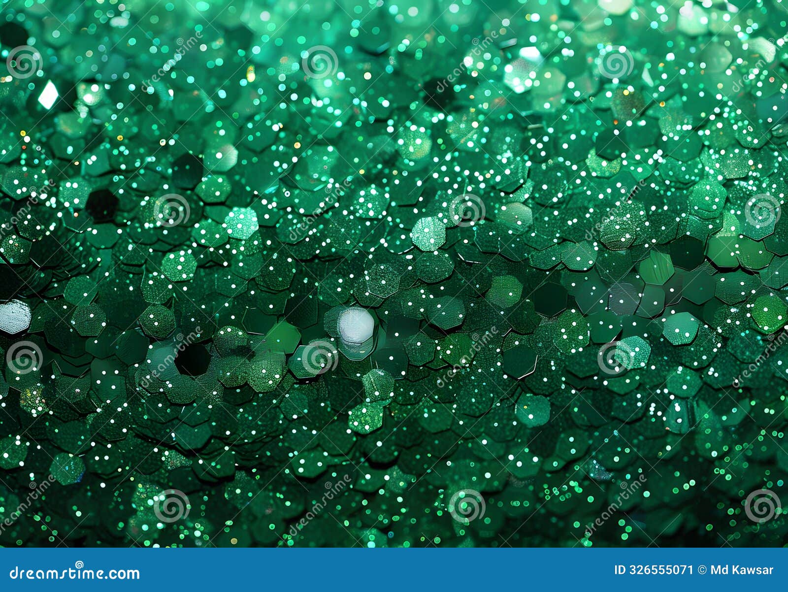 Seamless Green Glitter Background Texture Stock Illustration ...