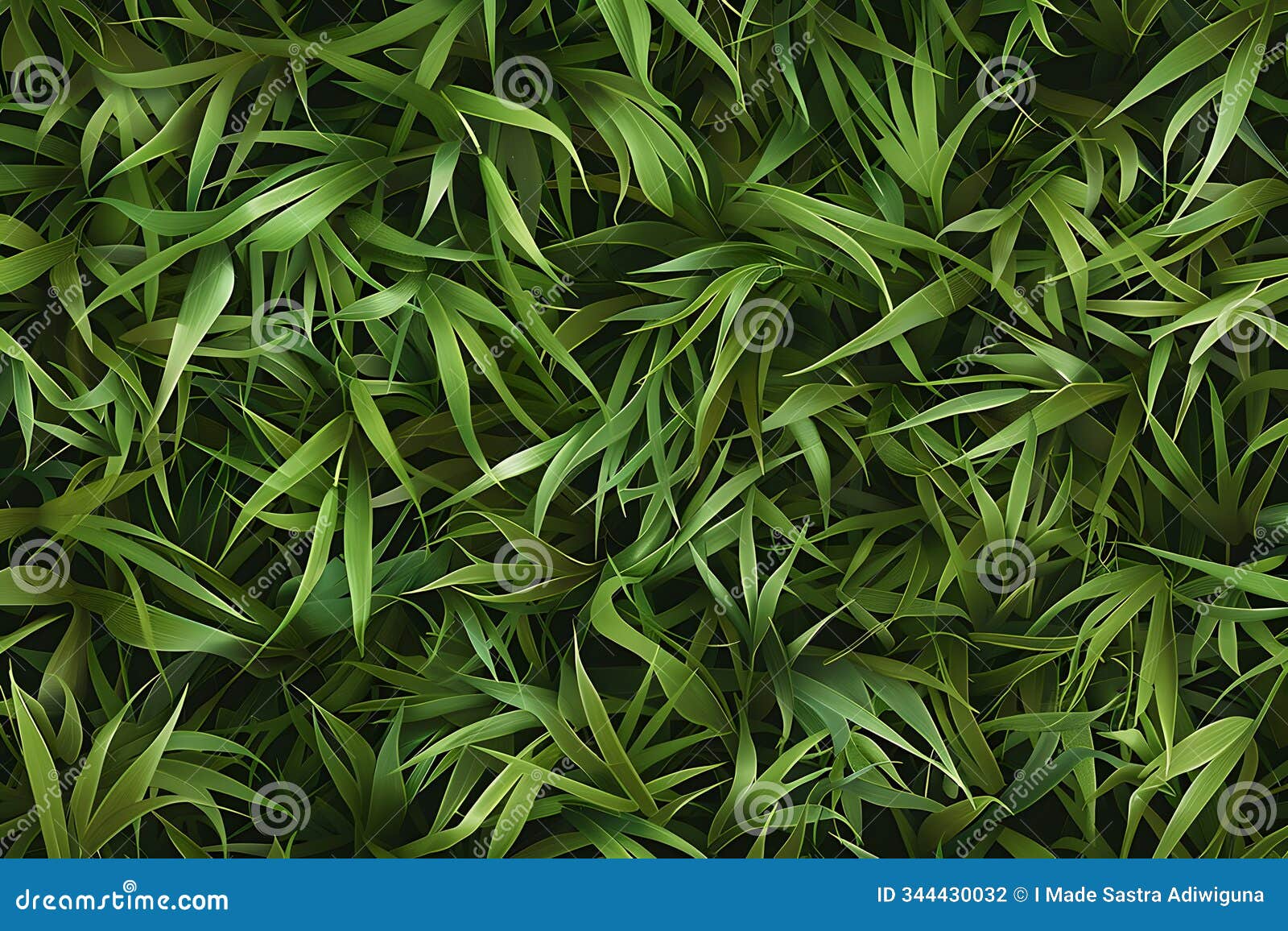 Seamless Green Grass Pattern: Essence of Summer AI Image Stock ...