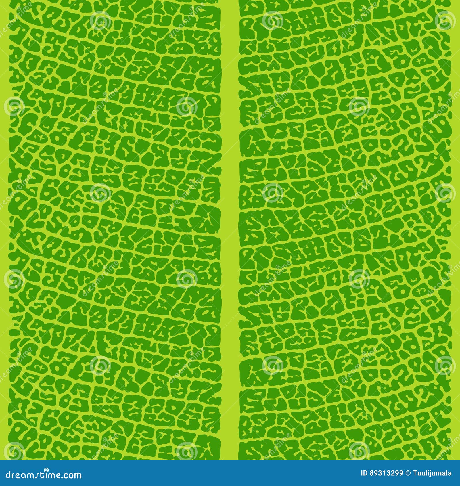 Seamless Green Leaf Closeup Pattern. Stock Vector - Illustration of ...