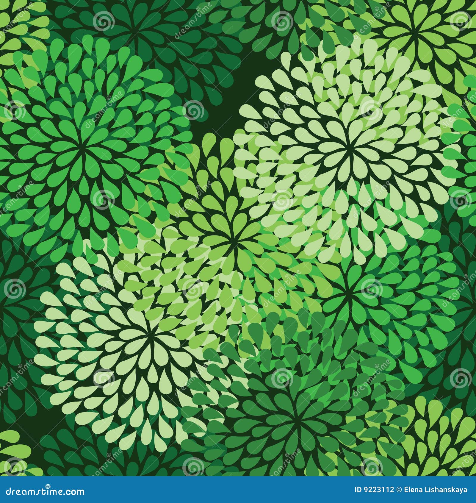 Seamless Green Camouflage Of Pixel Pattern Vector Illustration ...