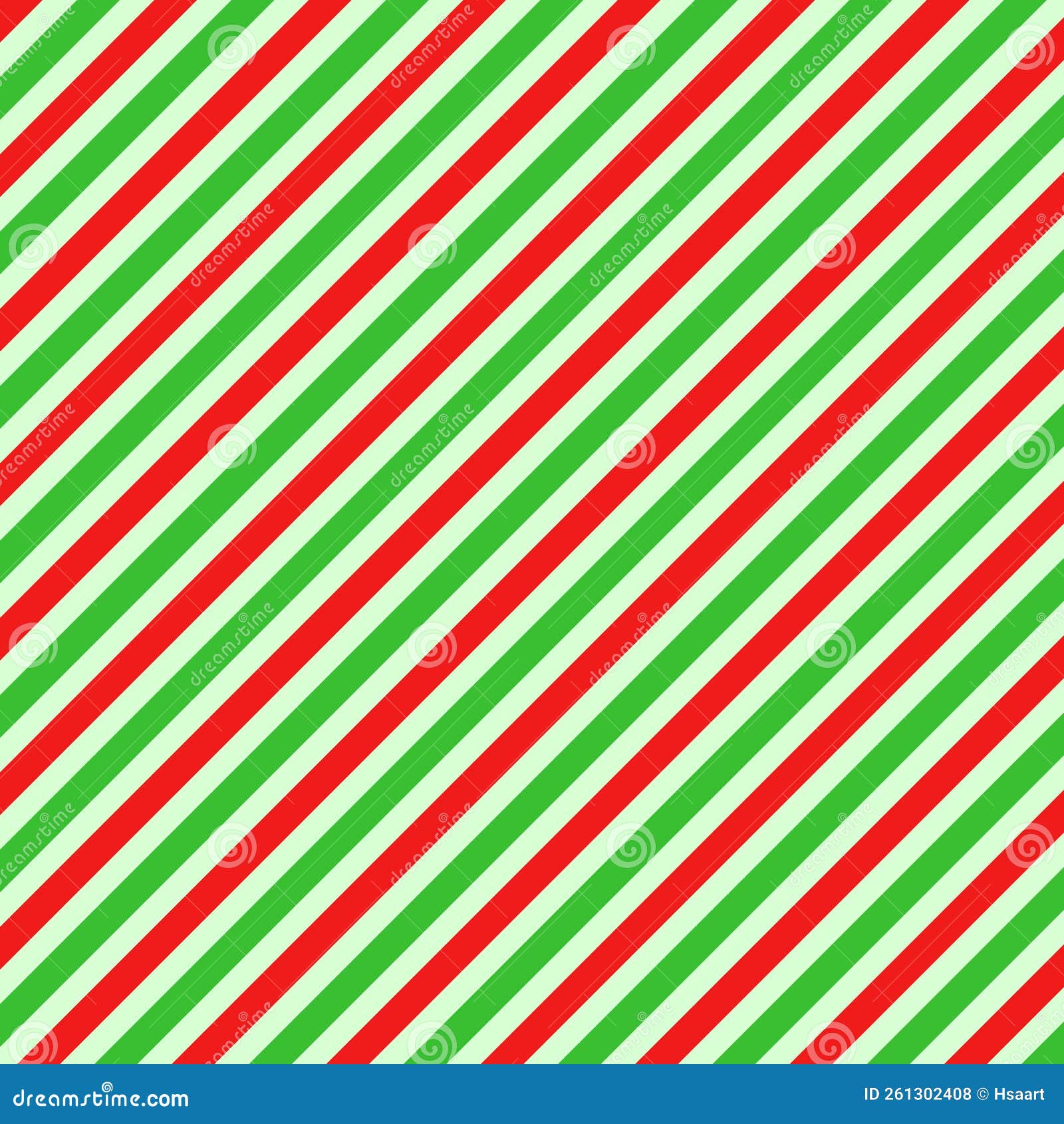 Seamless Green and Red Striped Line Pattern Stock Vector - Illustration ...