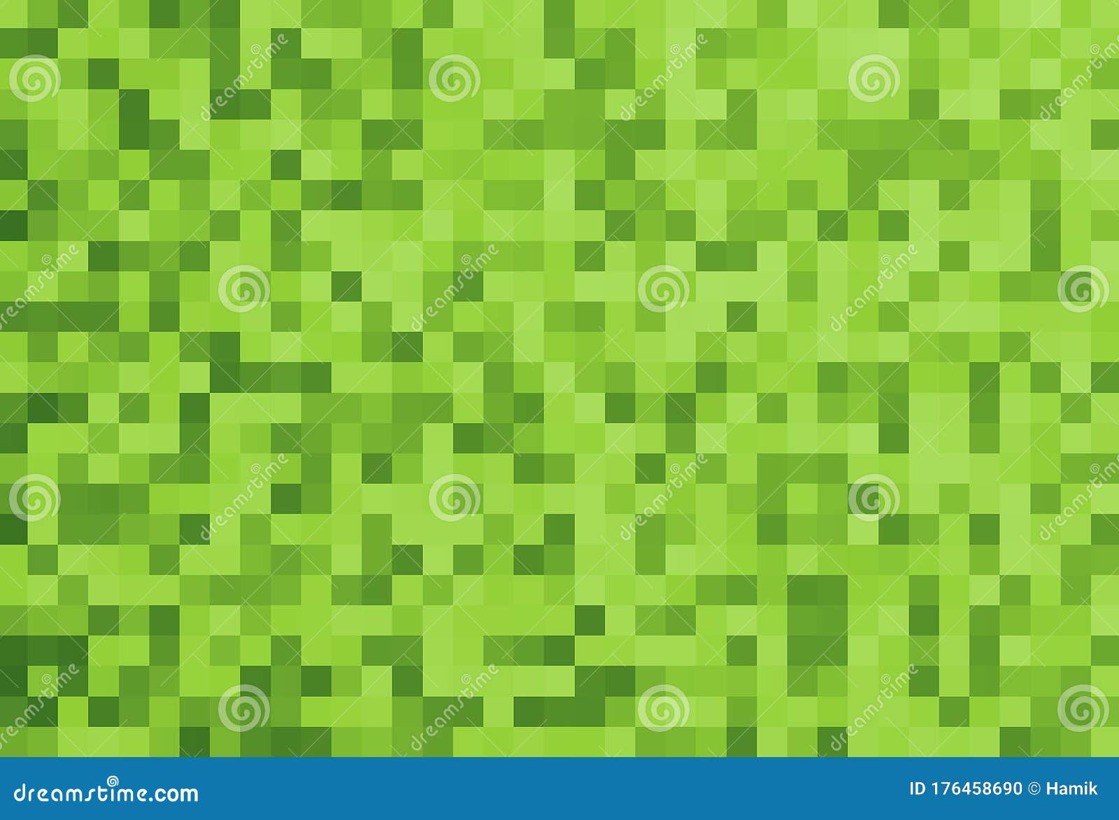 Seamless Green Tile Background Stock Illustration - Illustration of ...