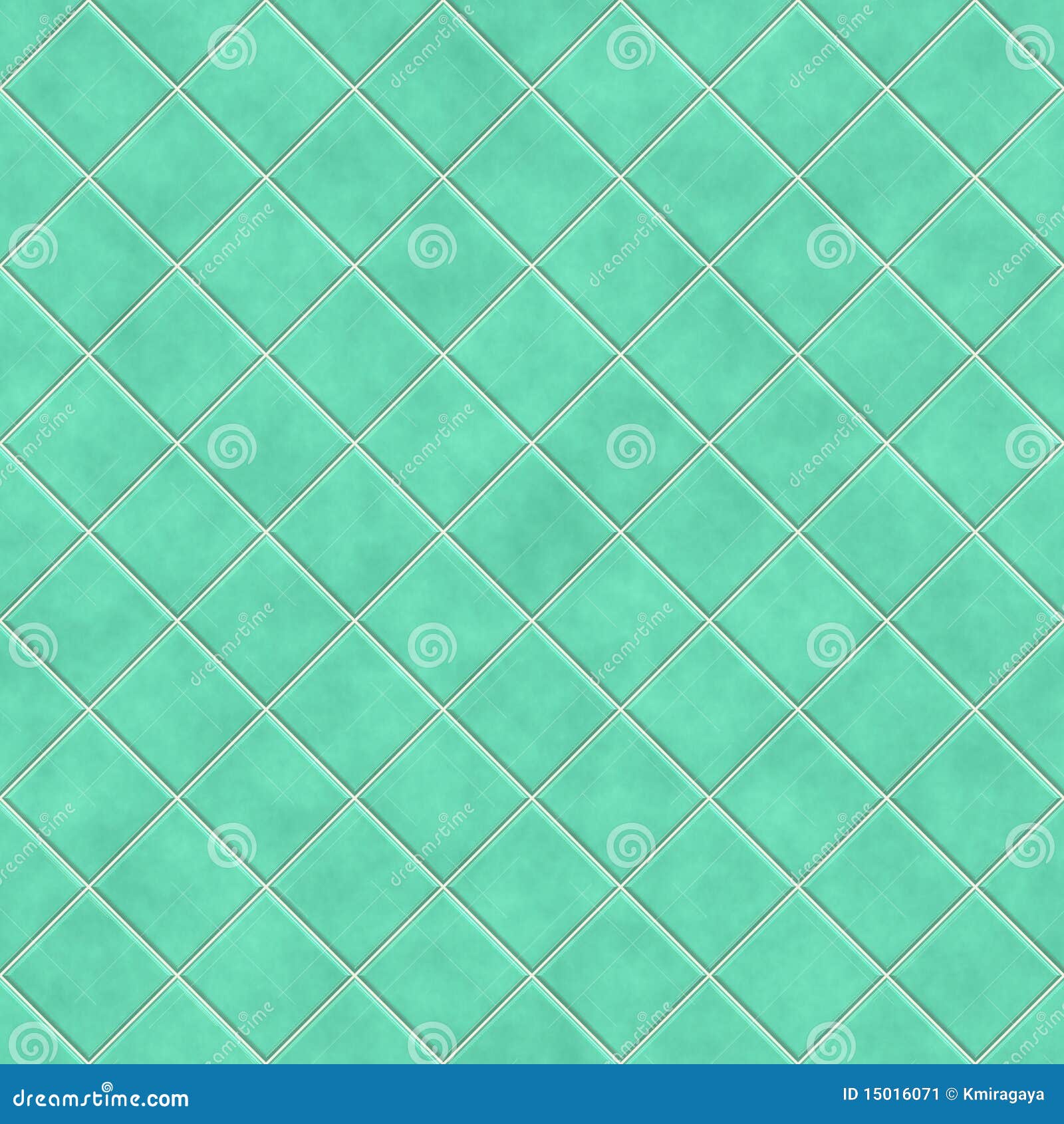 Seamless Green Tiles Texture Background Stock Illustration ...