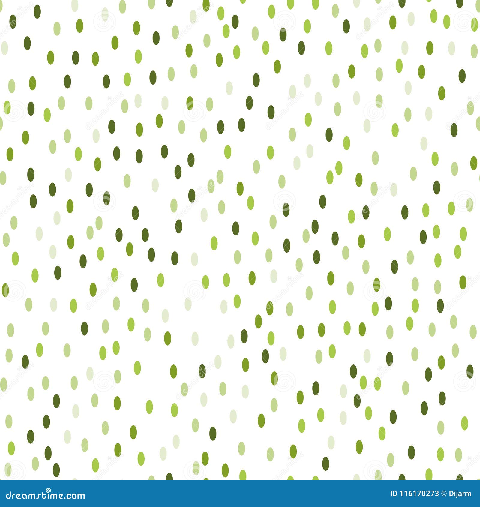 Seamless Green Tiny Particles Pattern on White Background. Stock ...